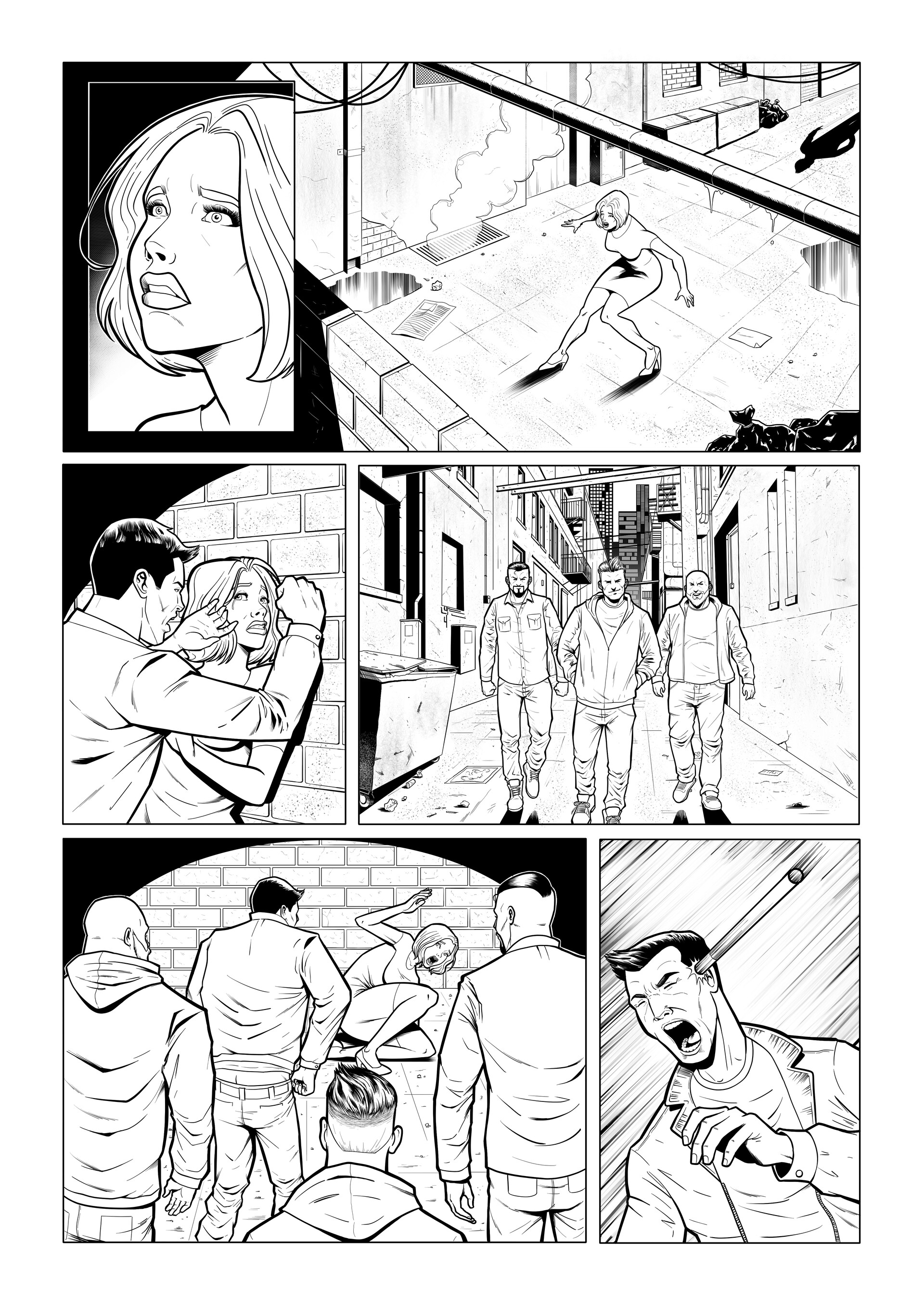 ArtStation - Sample Pages - Daredevil