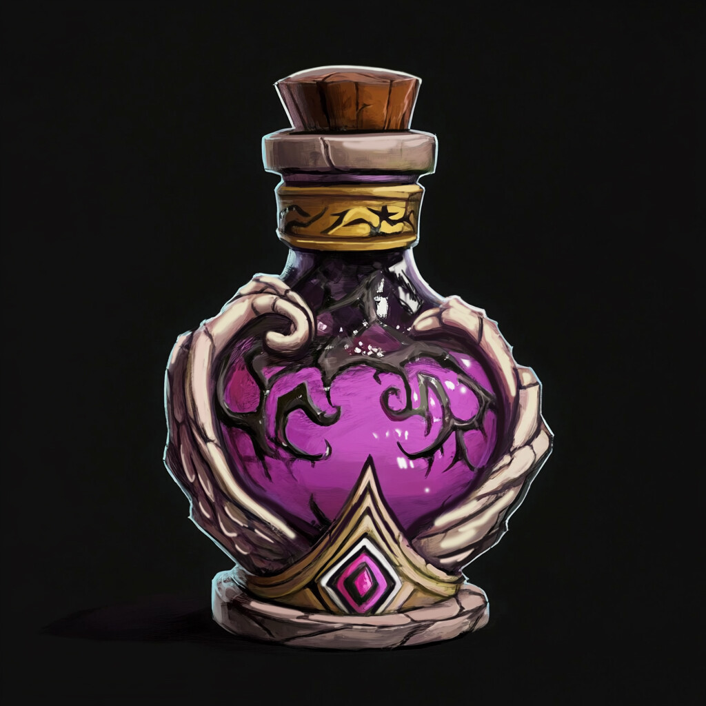 ArtStation - World of Warcraft Potion Asset