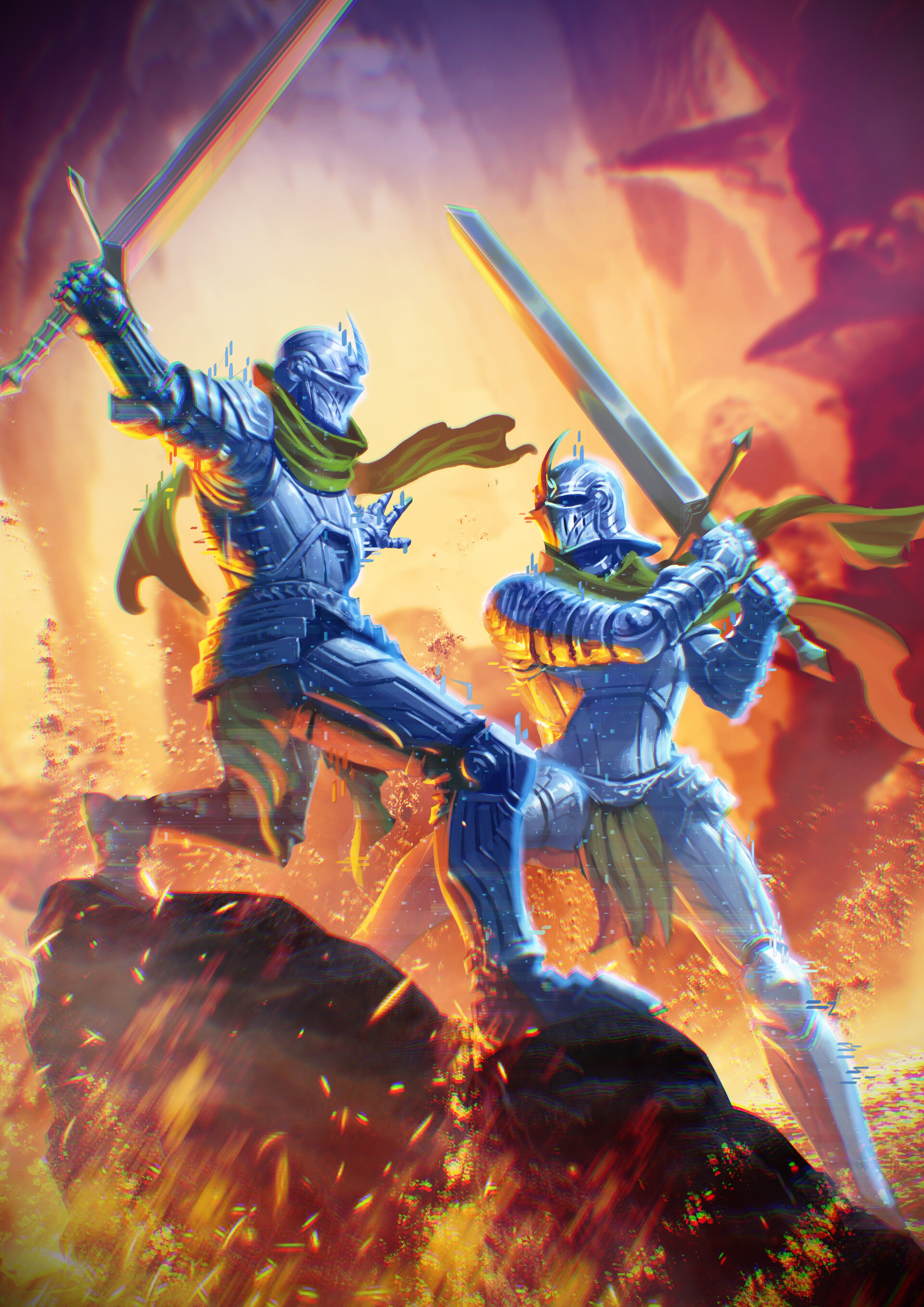 ArtStation - The Path of Ascencion book 7 - cover art