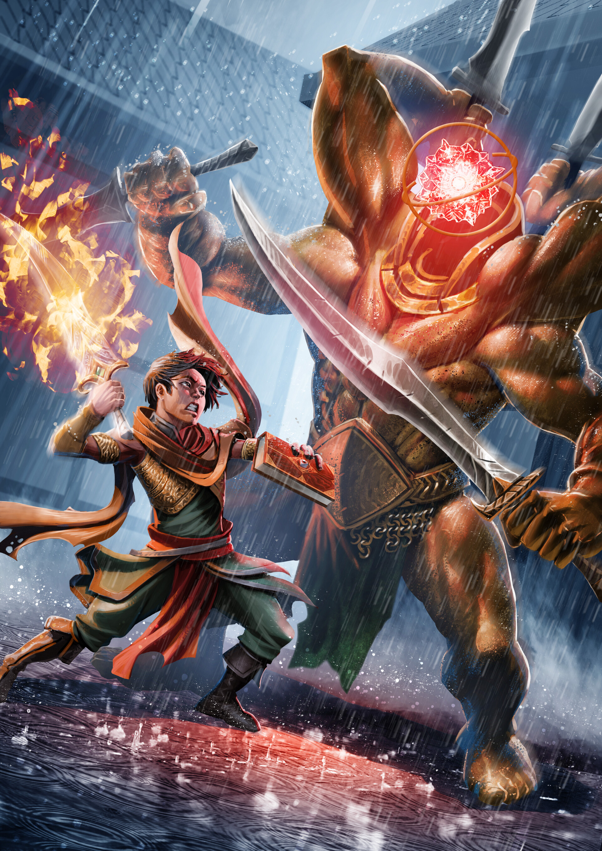 ArtStation - Root of all evil book 1 - unused version