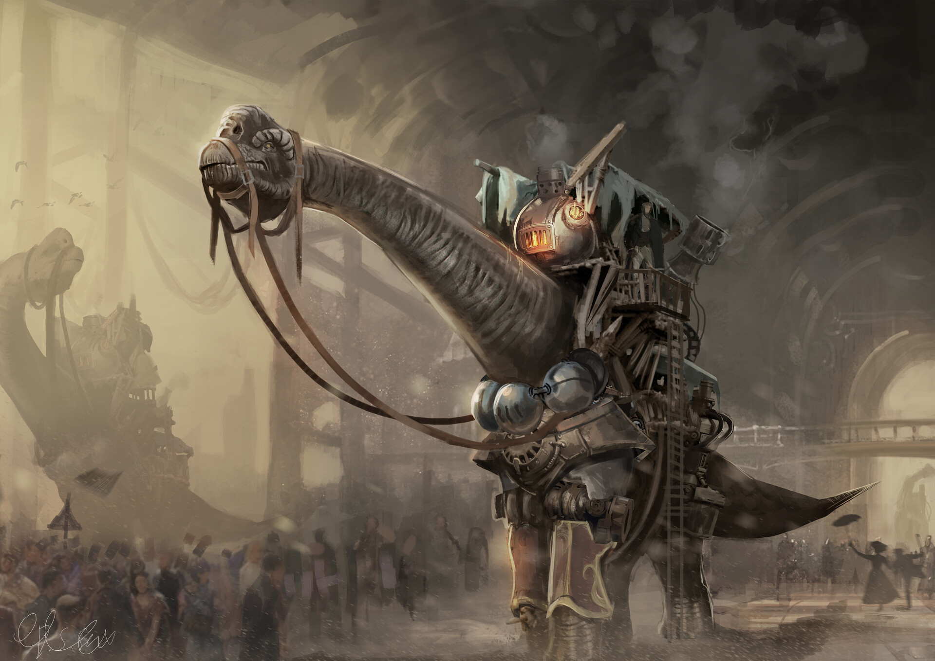 ArtStation - The iron strider