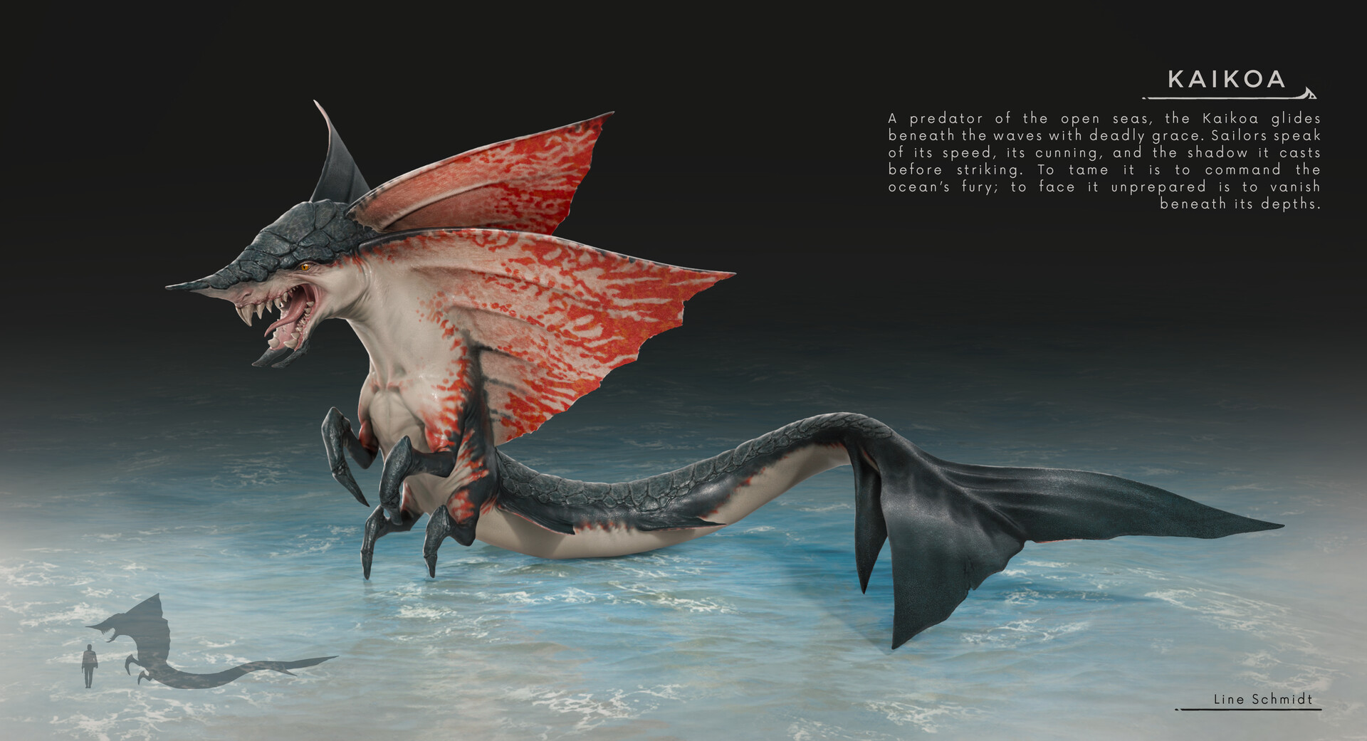 ArtStation - Kaikoa - Seamonster design