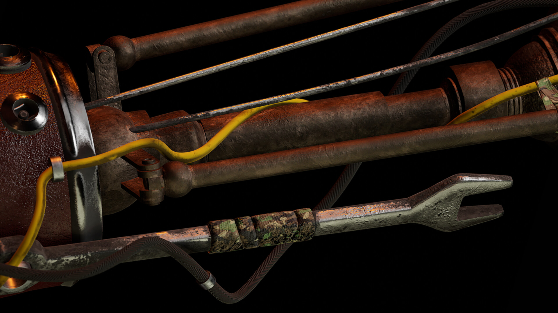 tushar sankhla3d - Furiosa's mechanical arm