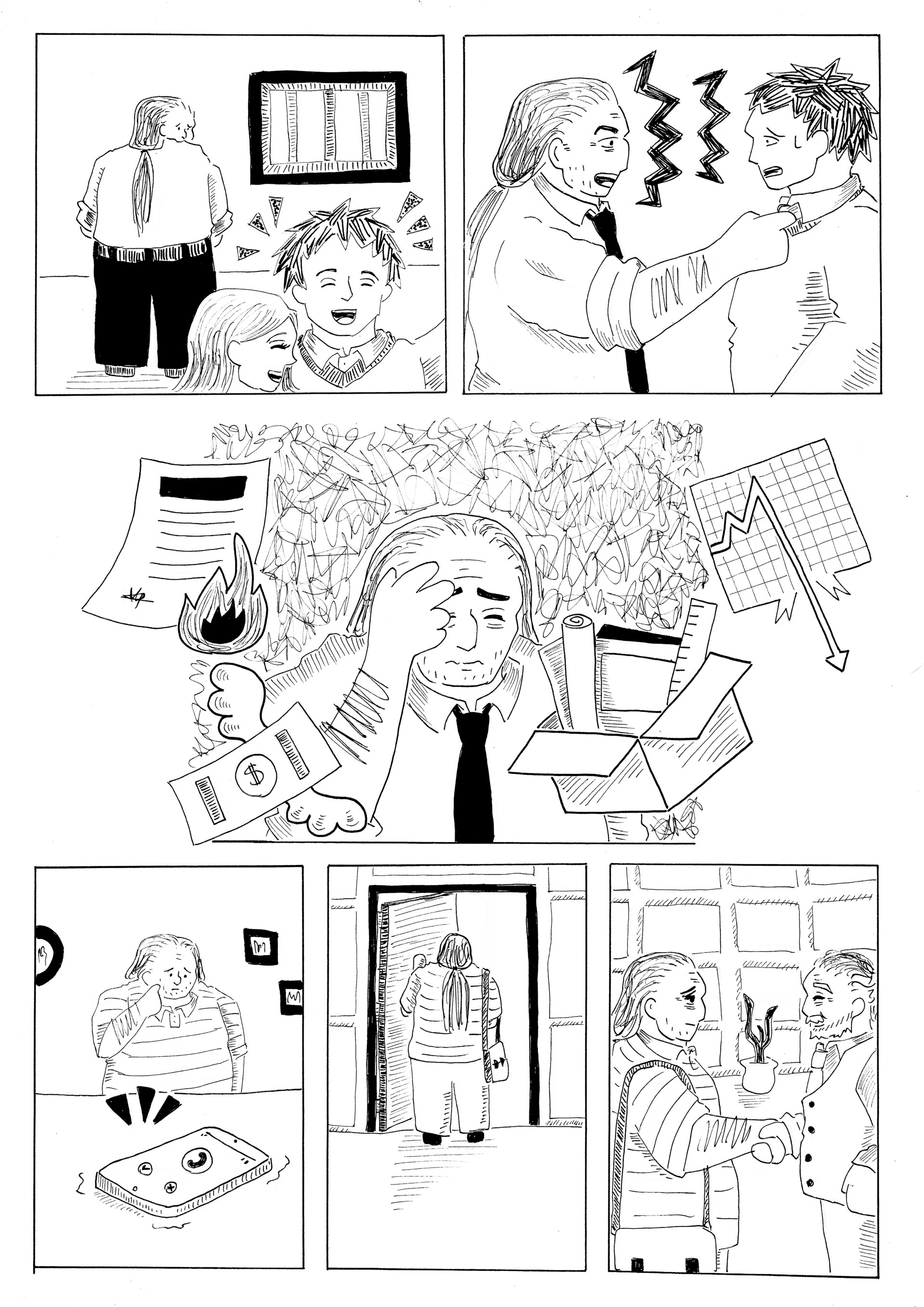 ArtStation - Comic page 1 - Página de cómic 1