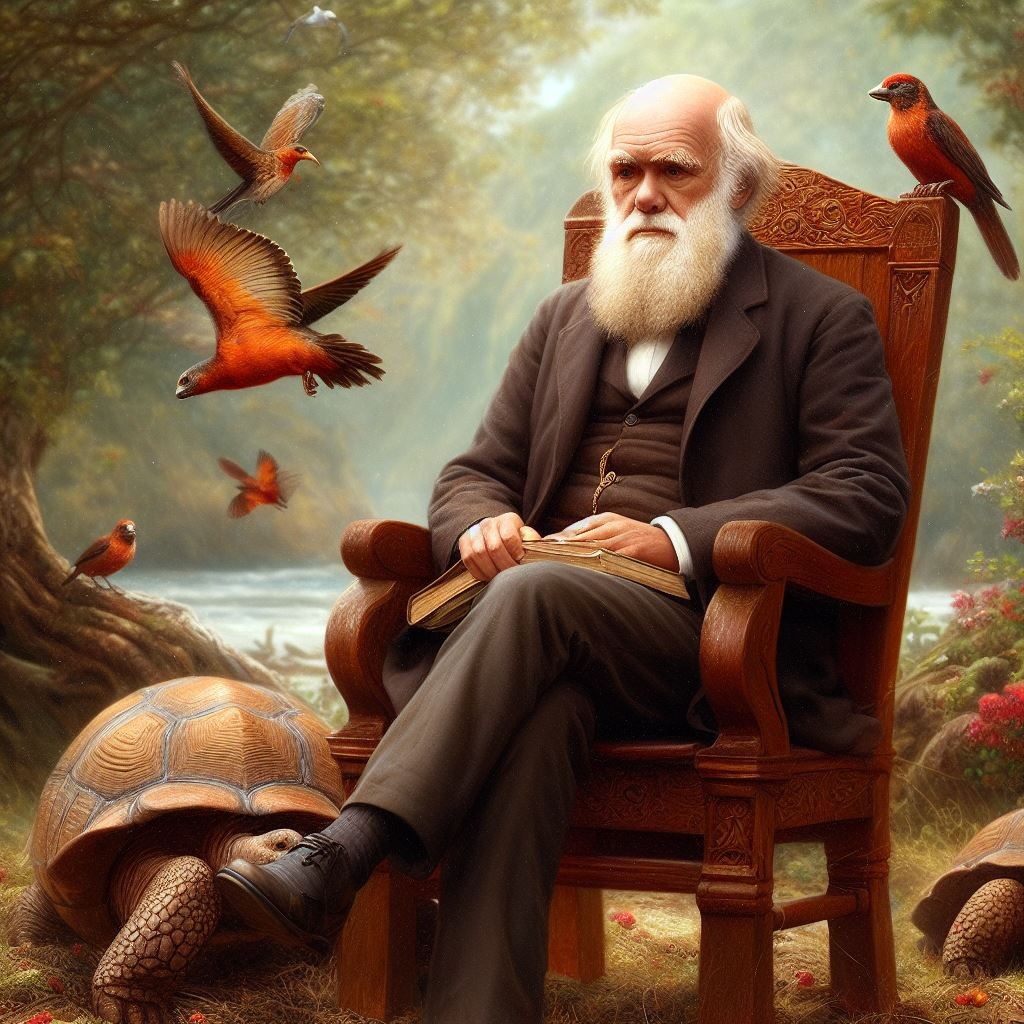 ArtStation - Darwin and Evolution