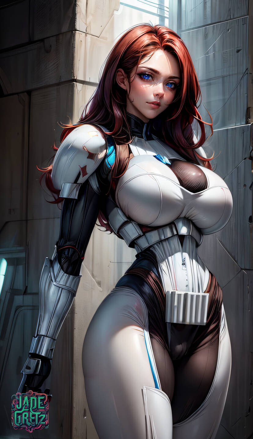 Jade Gretz - Elista Hodoru: Stormtrooper Warrior by Jade Gretz