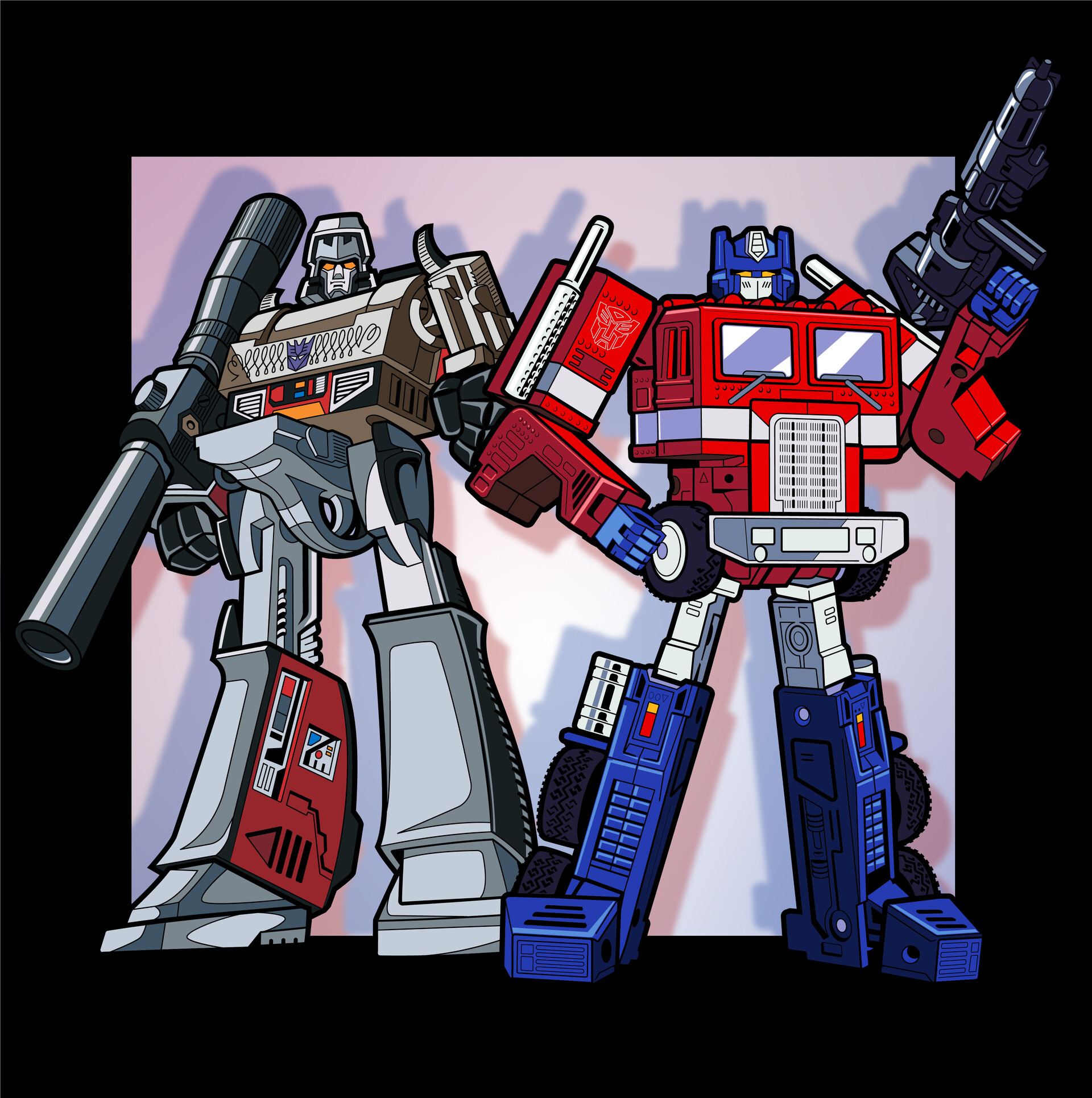 ArtStation - Transformers Vector Art for FiGPiN