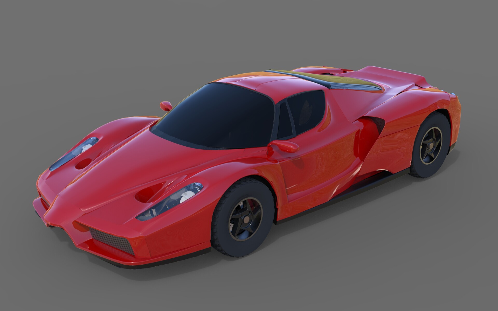 ArtStation - Ferrari 3D Model