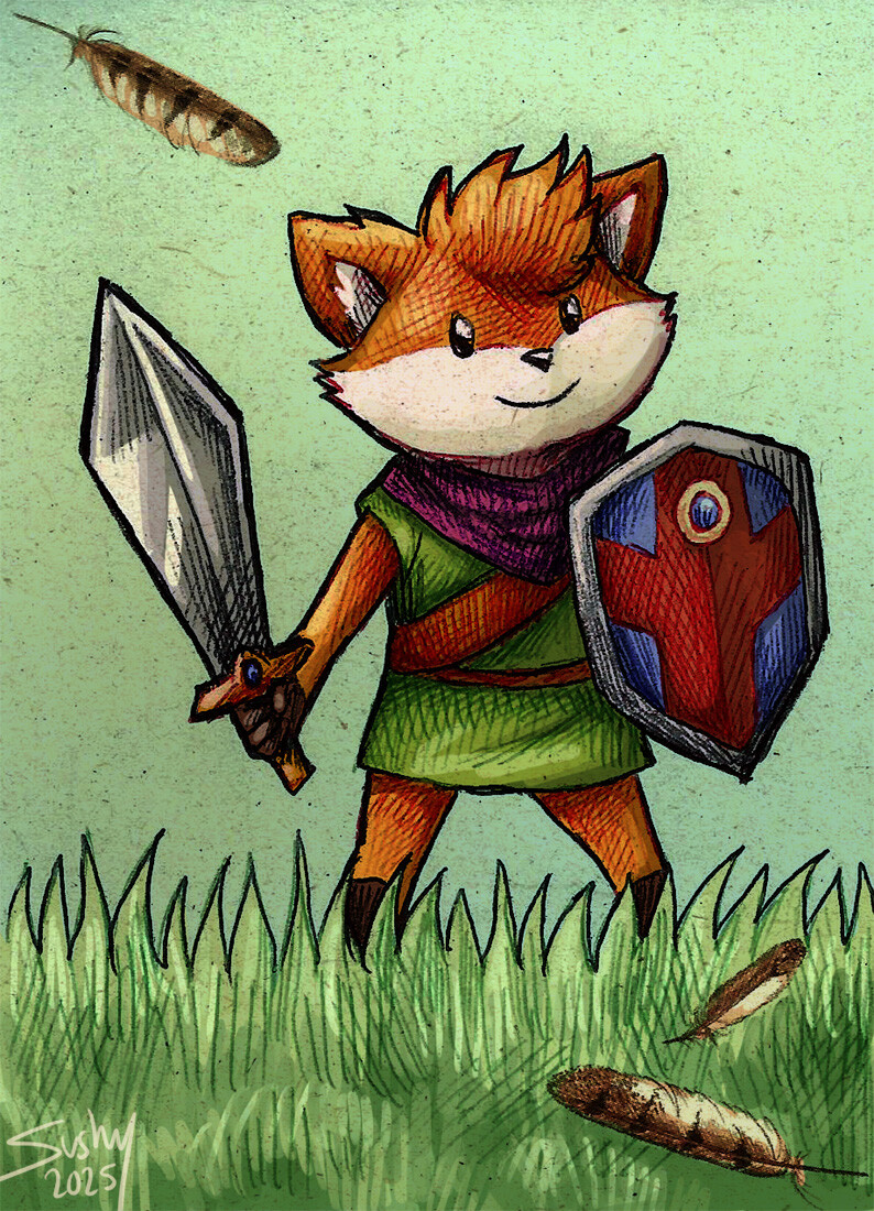 ArtStation - Tunic the Fox