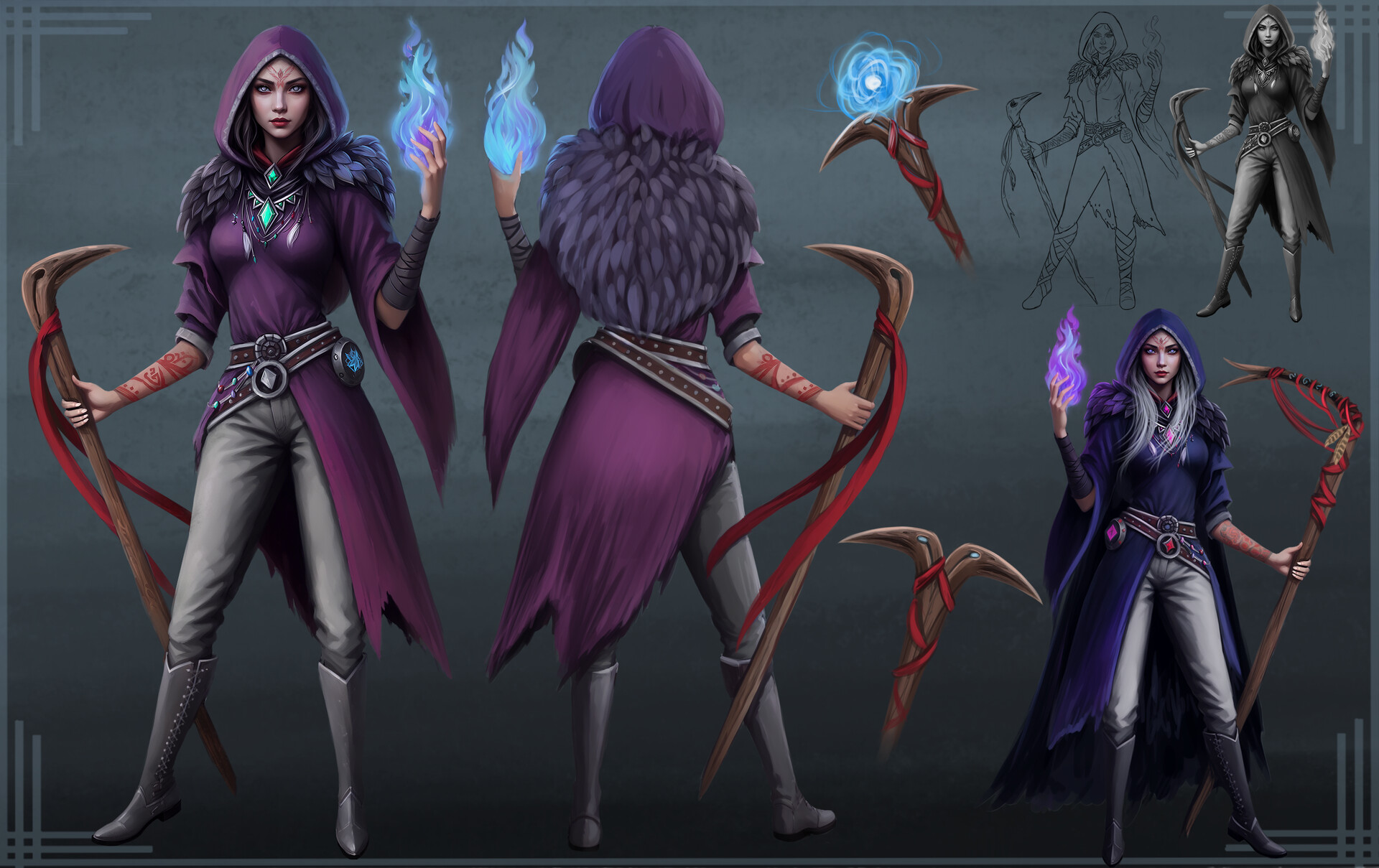 ArtStation - Female Magician