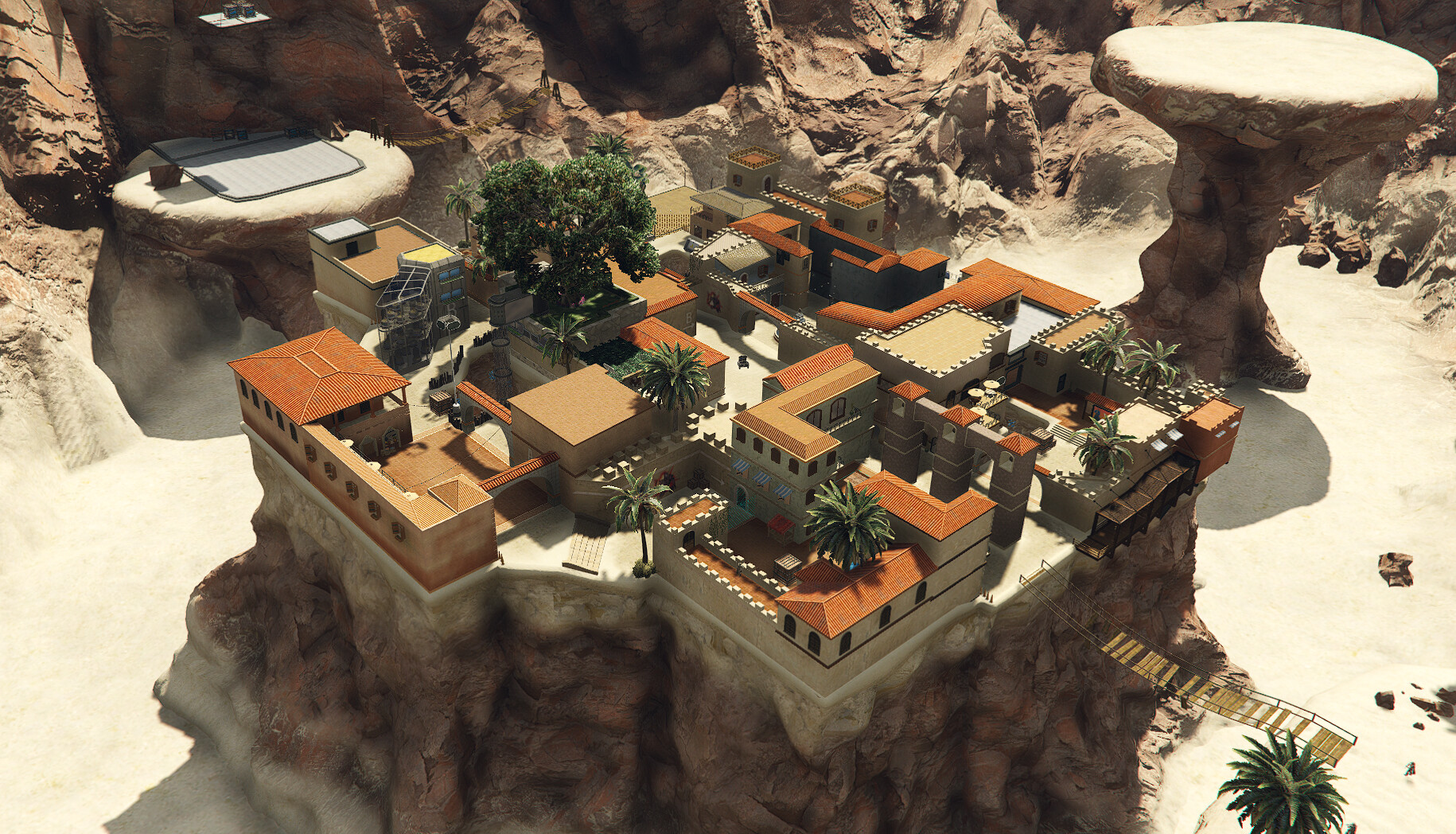 ArtStation - Solar Rift: A PvP Map in the Heart of the Desert