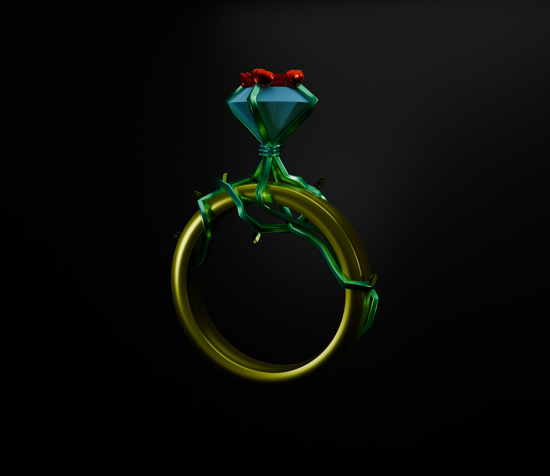 ArtStation - rose ring
