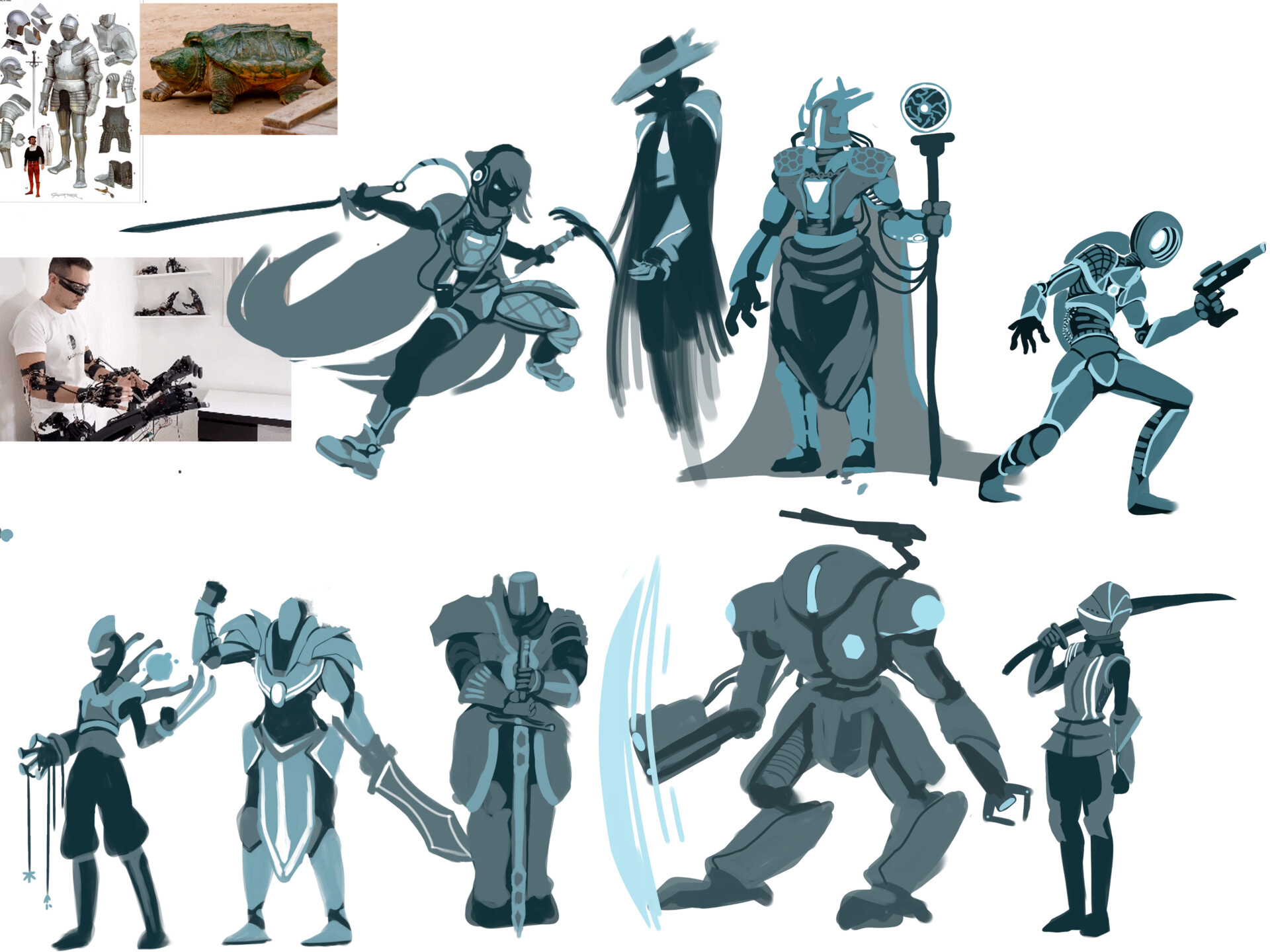 ArtStation - studies for conceptart class