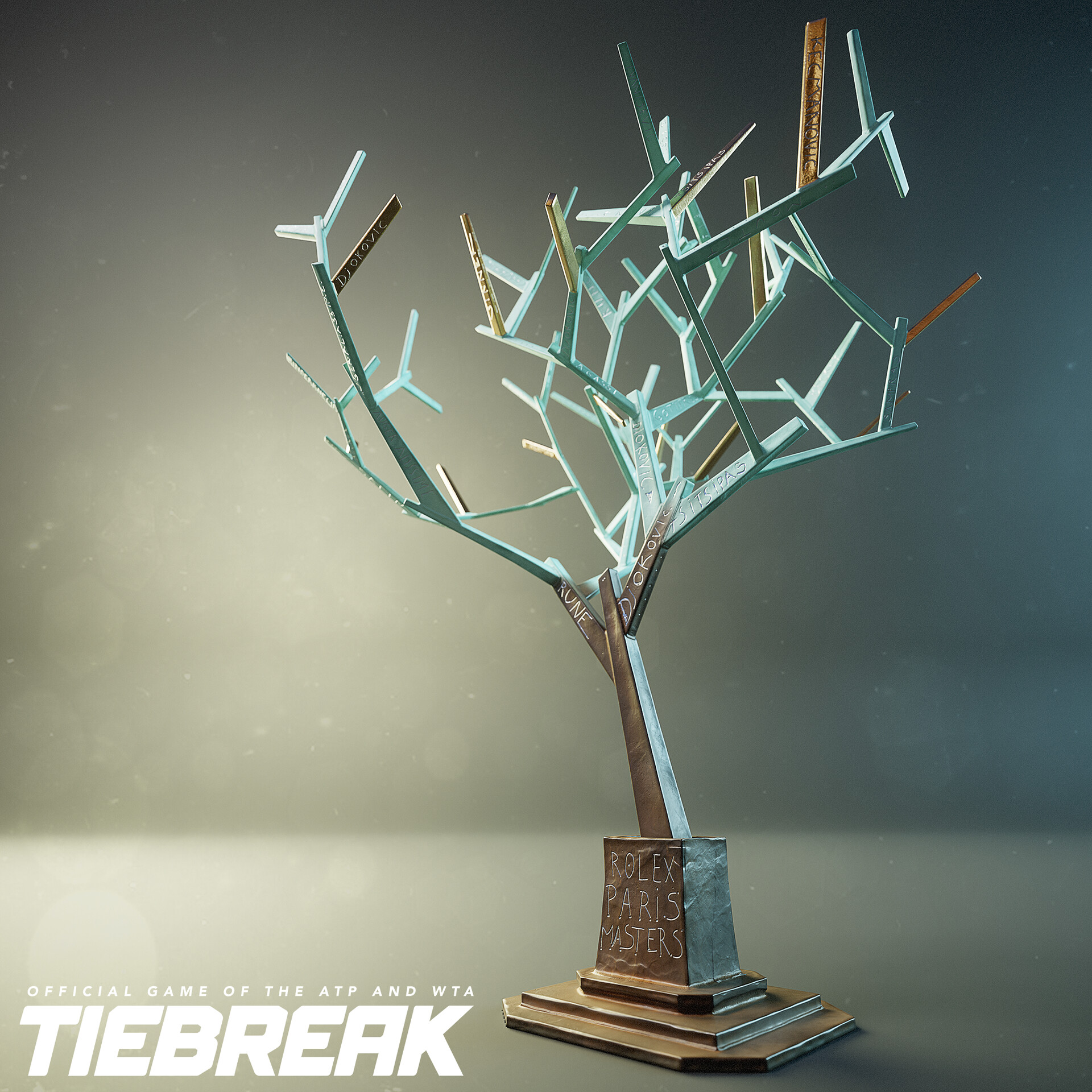 ArtStation - Tiebreak - Rolex Paris Masters Trophy