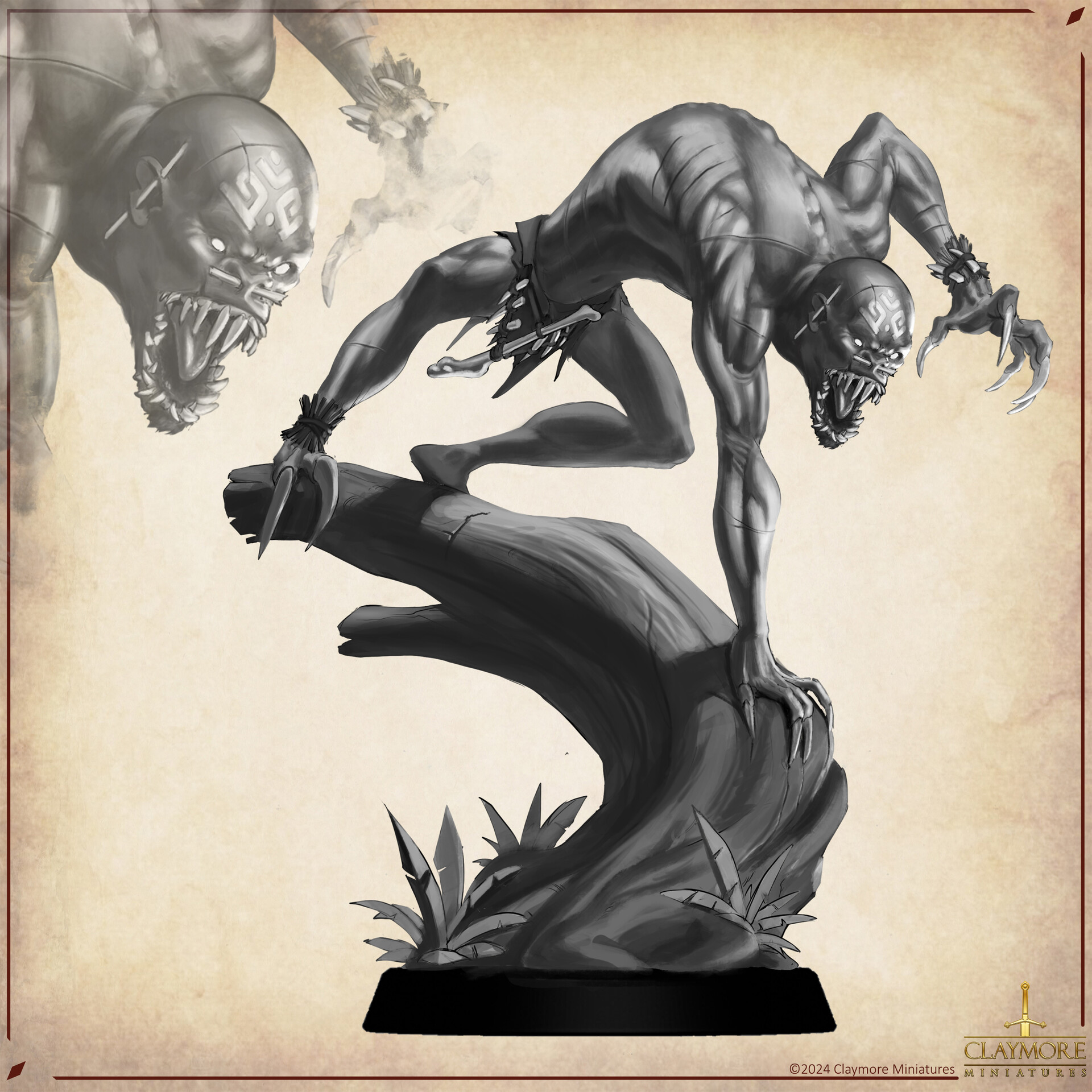 ArtStation - Asanbosan - Claymore Miniatures