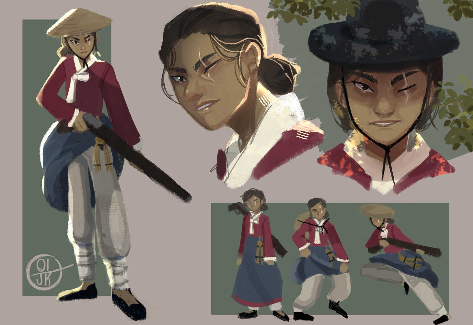 ArtStation - Tal Hunter Character Design and Options