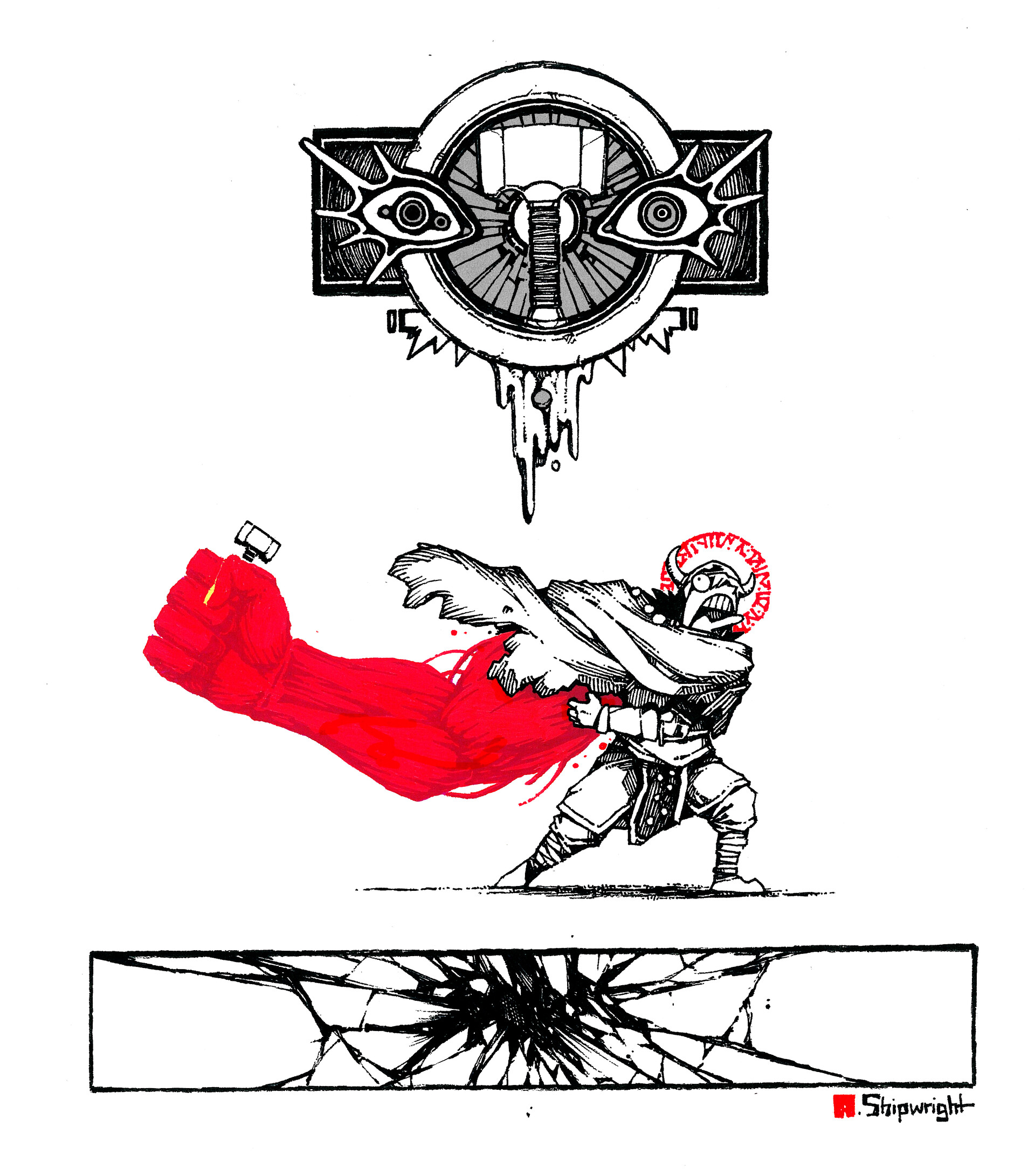 ArtStation - Man Body, God Power