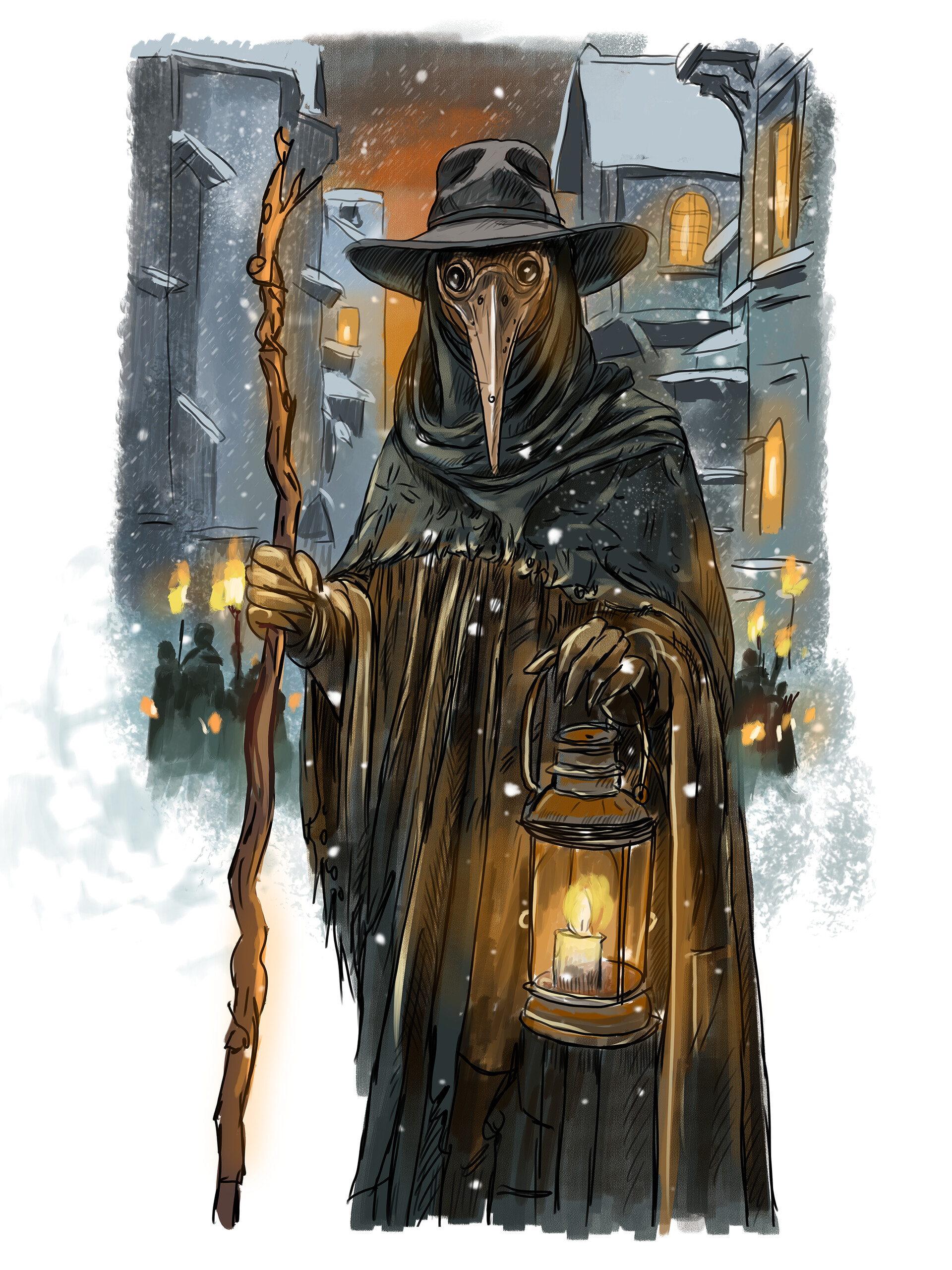 ArtStation - Plague Doctor, Doktor Plagi