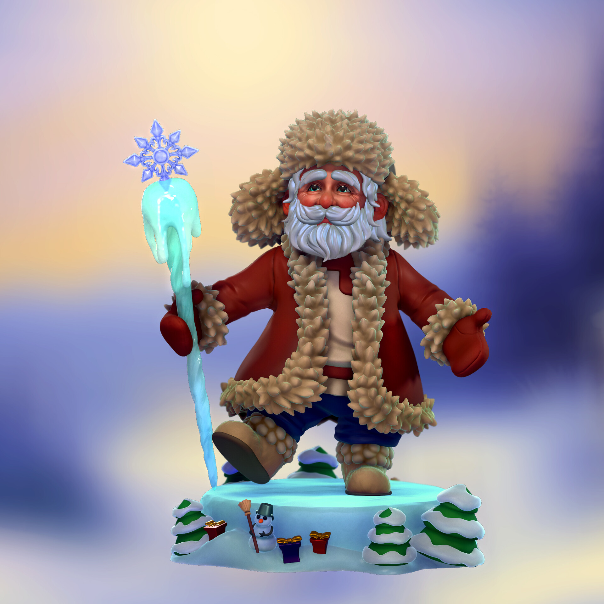 ArtStation - Father Frost