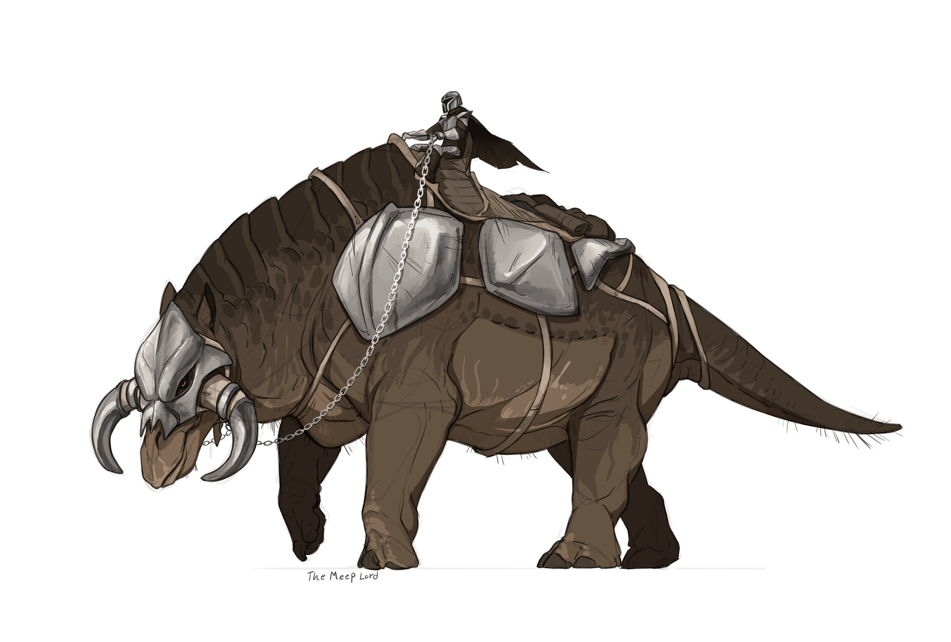 ArtStation - Mythosaur Concept