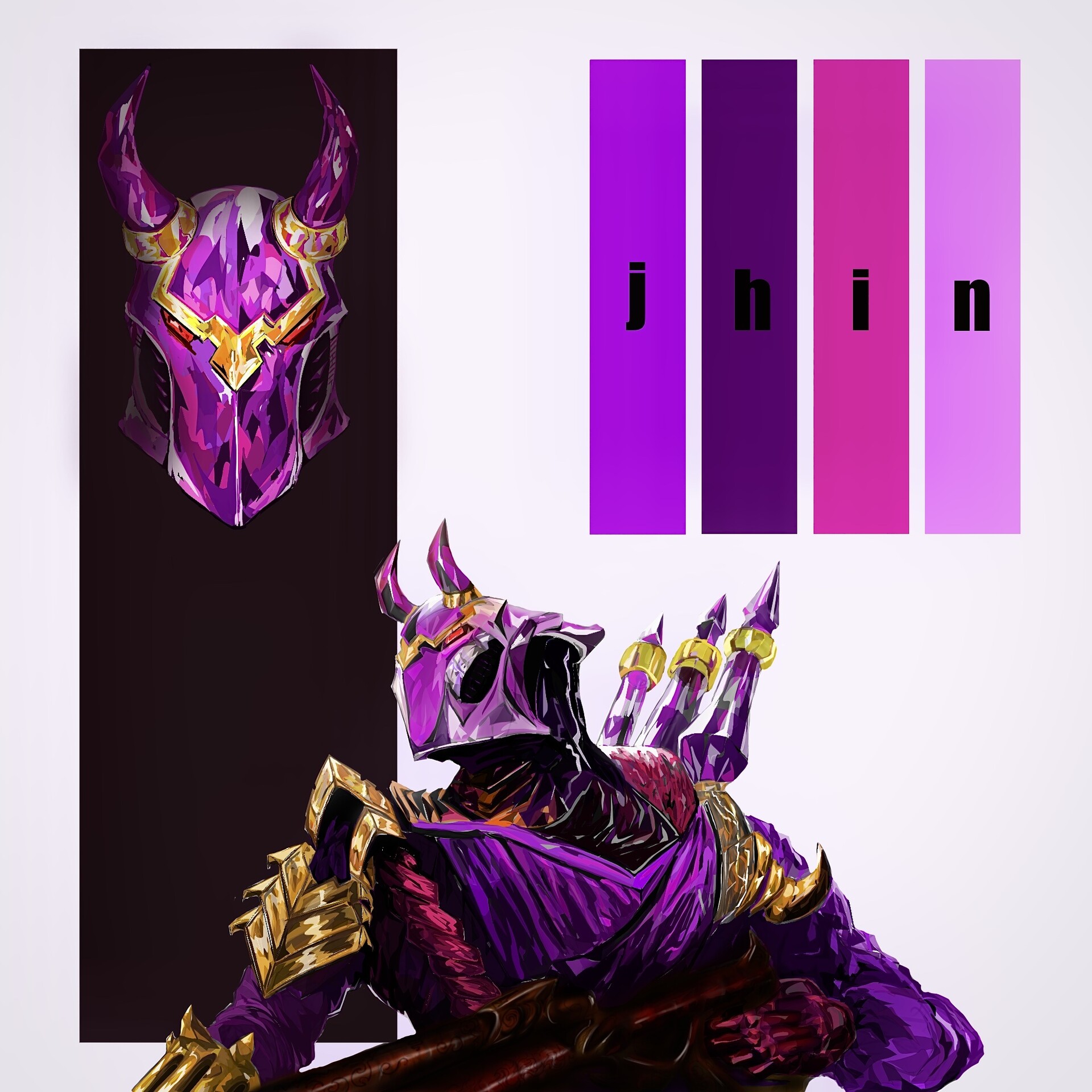 ArtStation - Jhin, Lasso