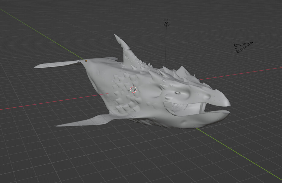 ArtStation - Sea monster 2021-2022 Monster project