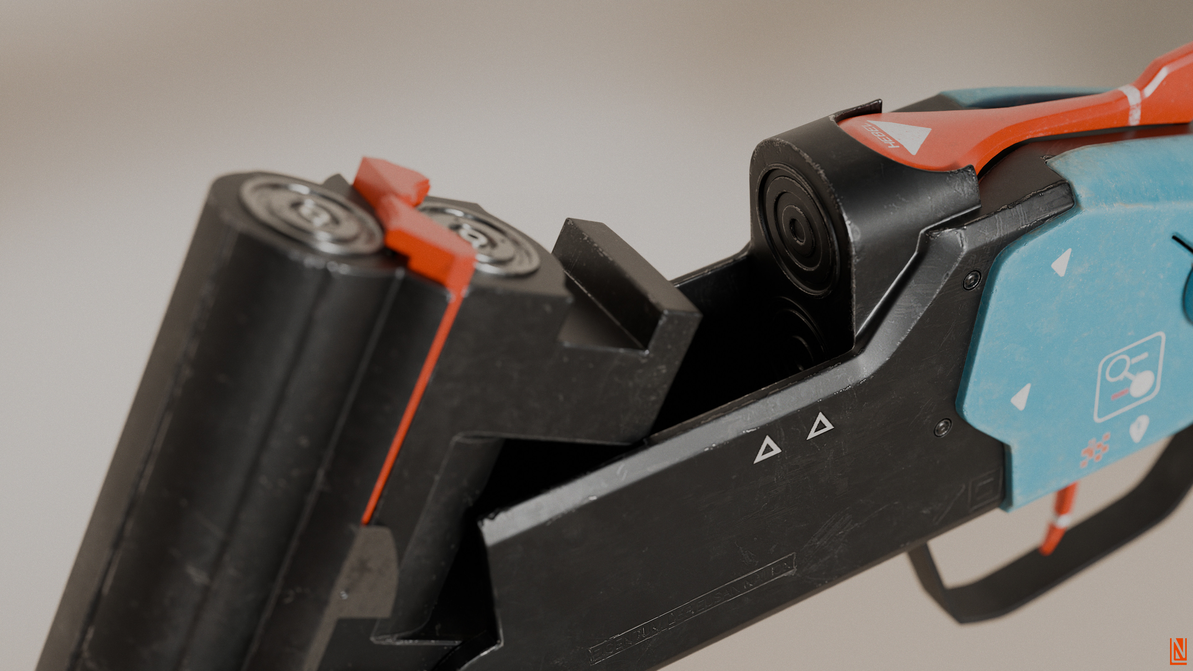 Nicholas Lessere - SIGNALIS Fan Art: BW-5 "Nitro Express" Rifle