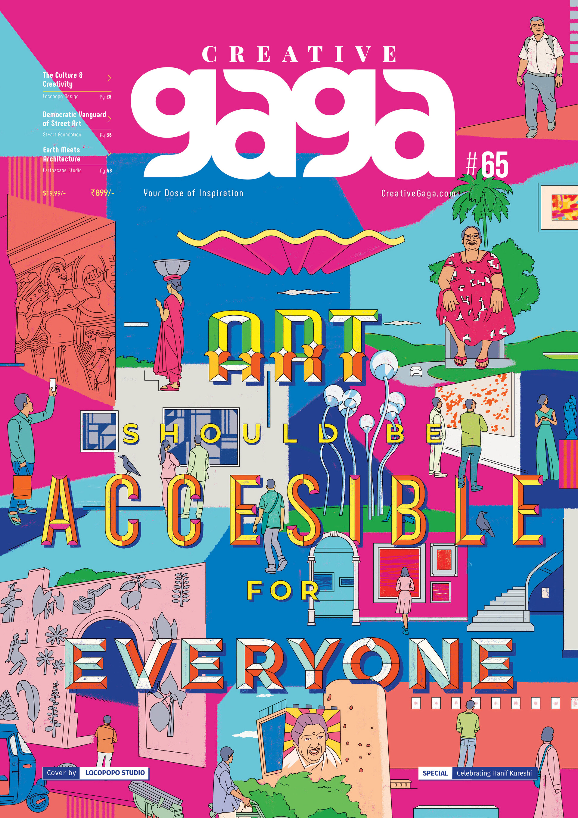 Creative Gaga - Issue 65 - Celebrating Hanif Kureshi