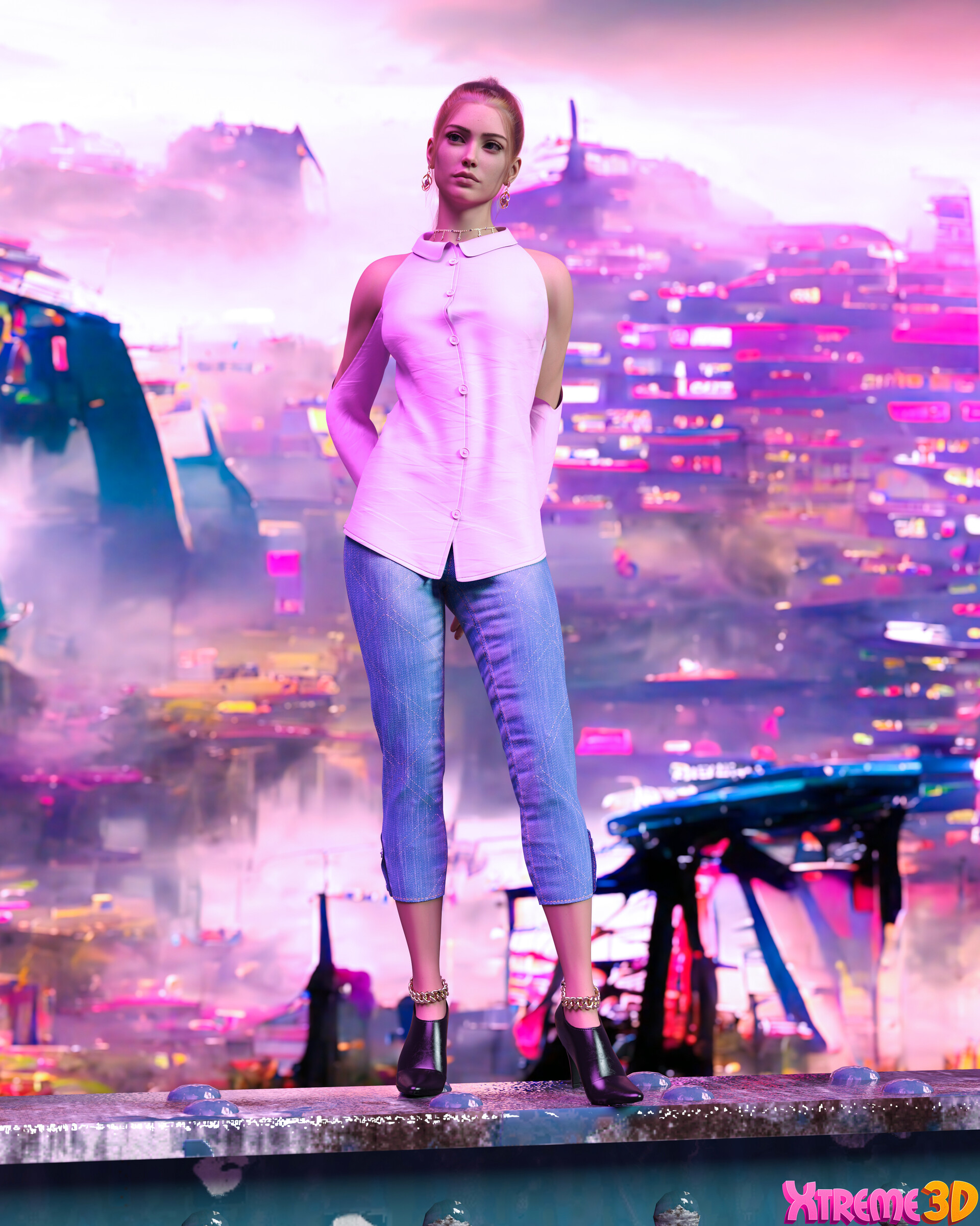 Xtreme3D Studio - DForce Tisara Outfit for G9 by Arryn and Onnel