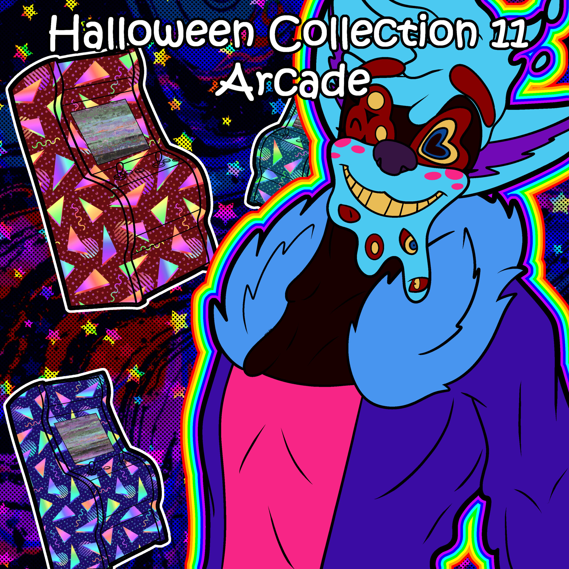 ArtStation - Halloween Collection 11 - Arcade cover art