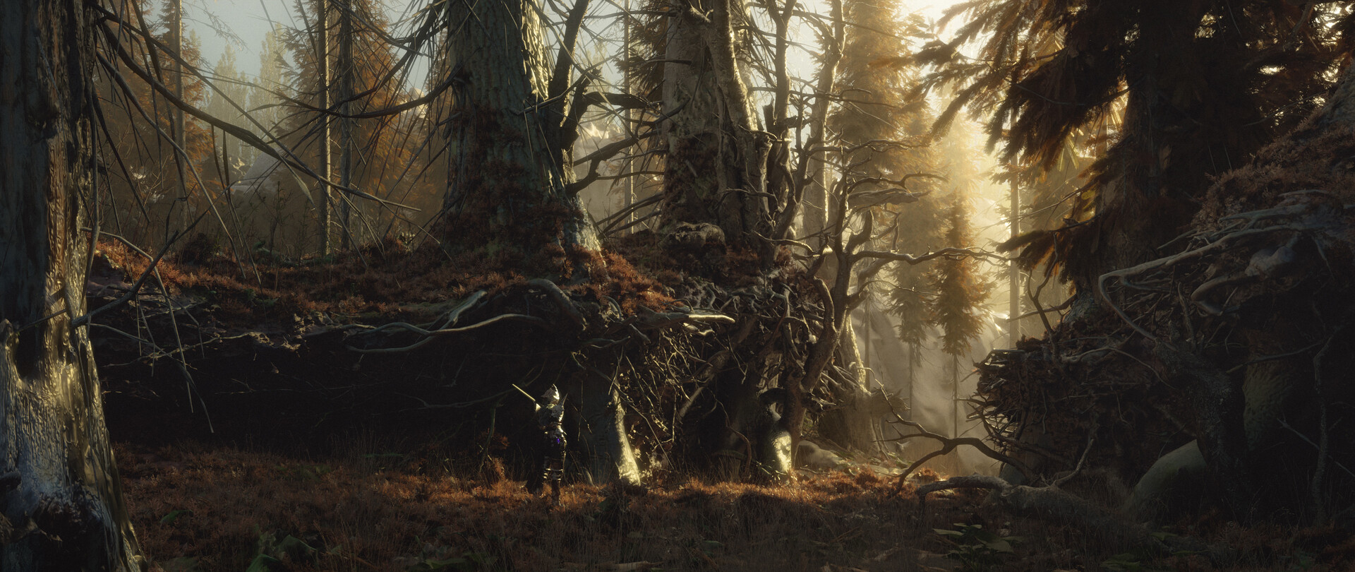 ArtStation - ROS: Burnt forest exploration