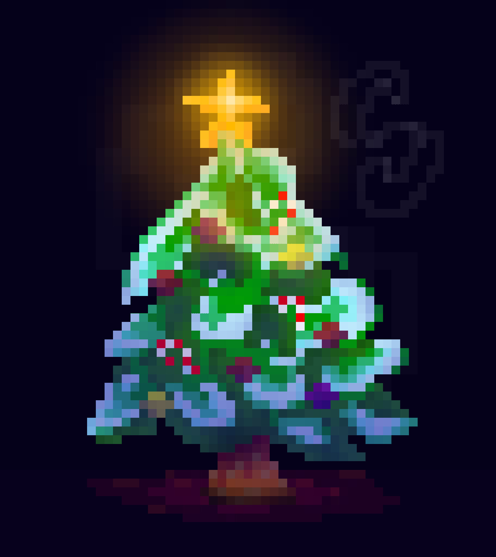 ArtStation - New Year Elka