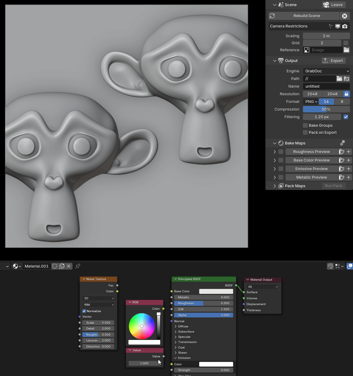 Ethan Simon-Law - GrabDoc - Blender Add-on