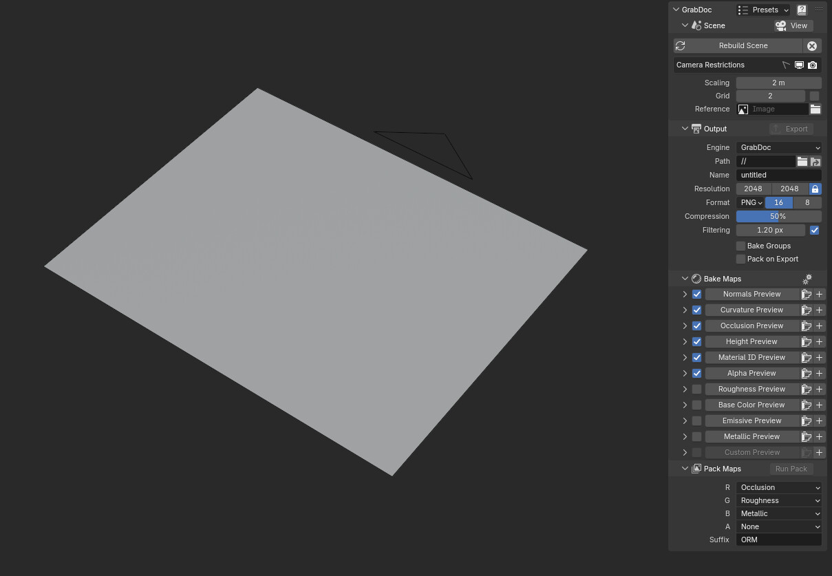Ethan Simon-Law - GrabDoc - Blender Add-on