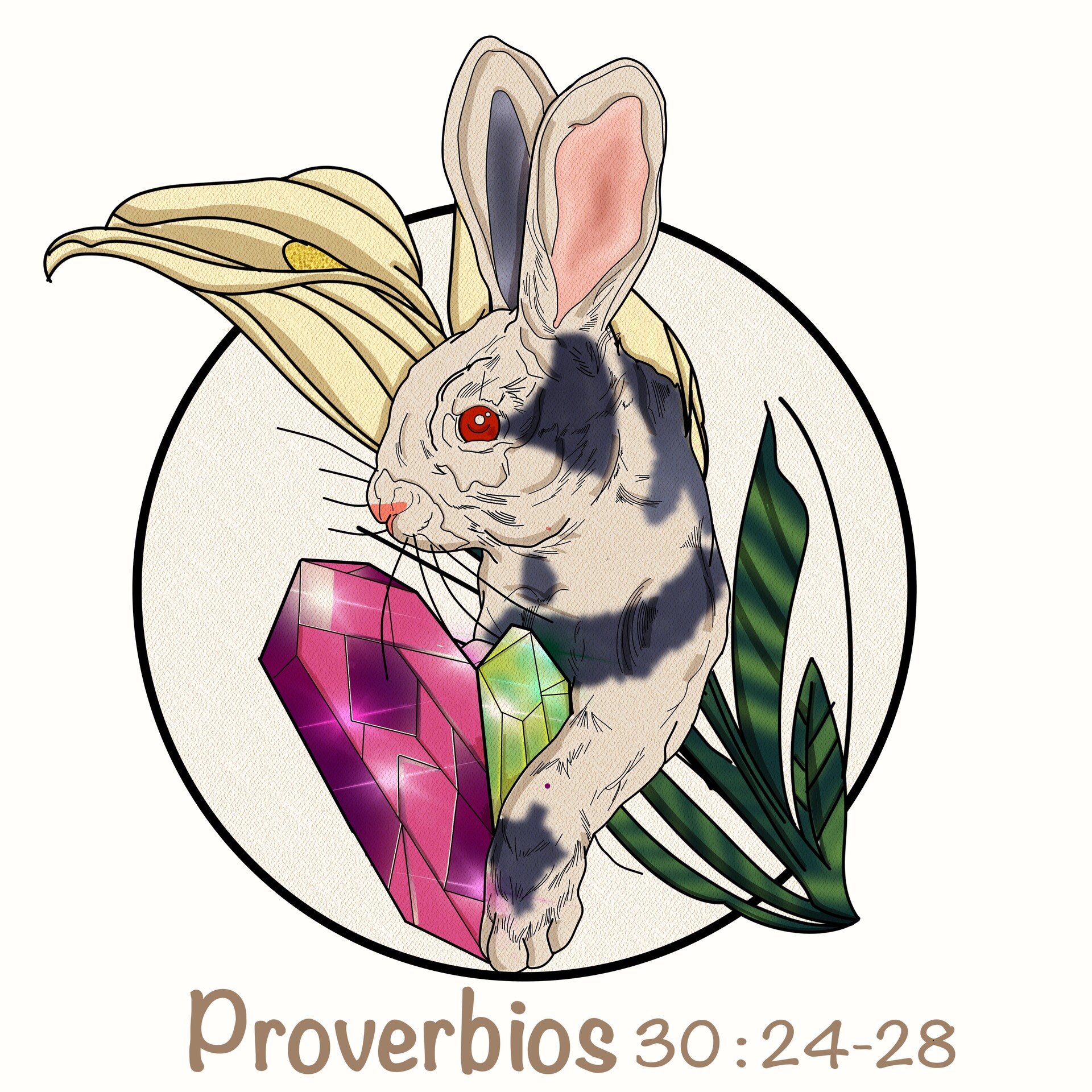 ArtStation - Proverbios 30: 24-28 conejo