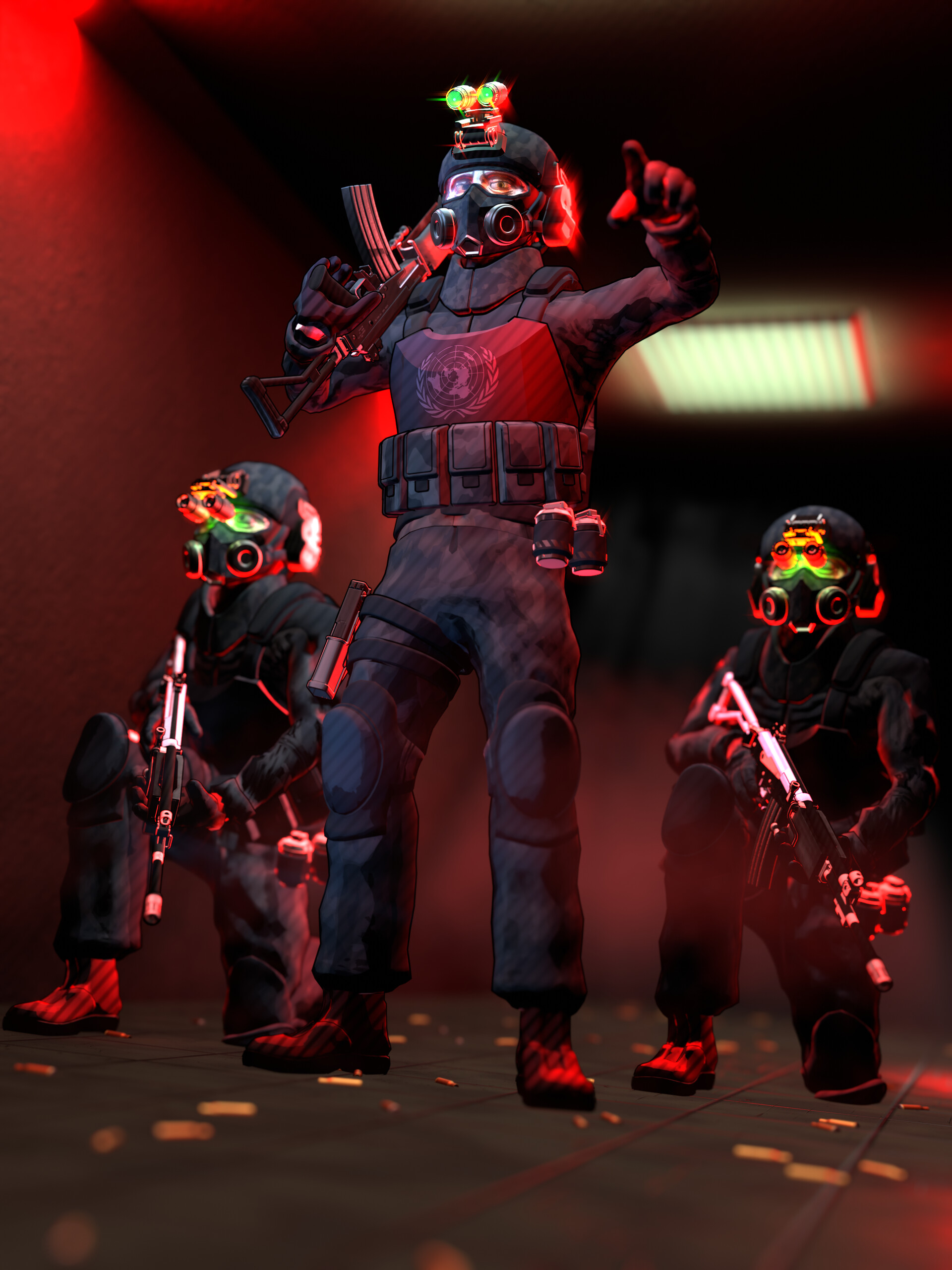 ArtStation - UN-GOC/nameless soldier