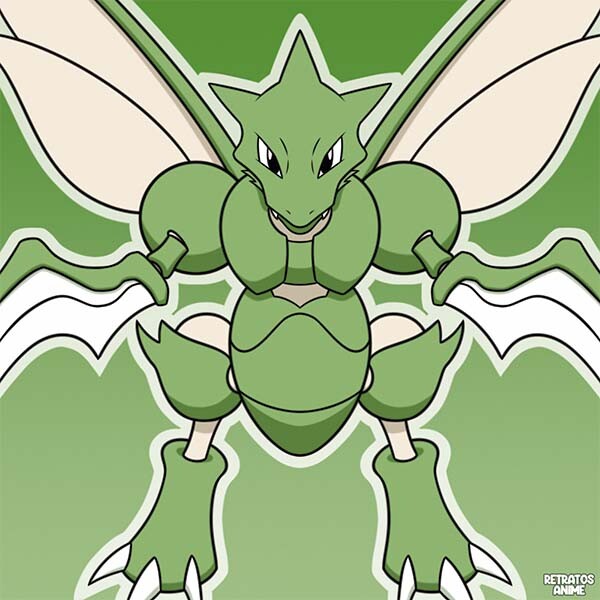 ArtStation - Scyther, Pokémon
