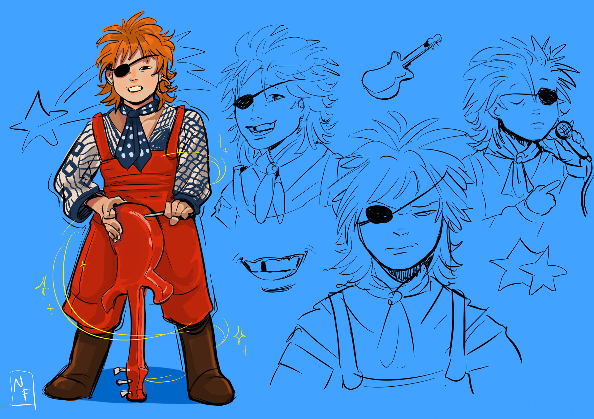 ArtStation - David Bowie