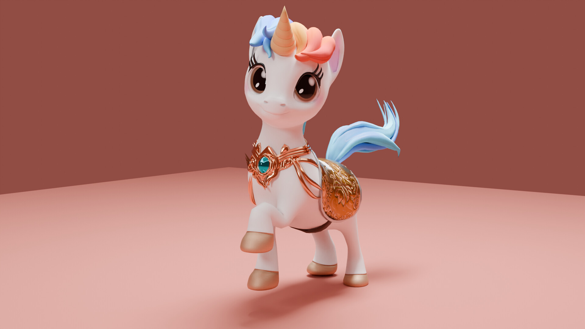 ArtStation - Chibi Unicorn