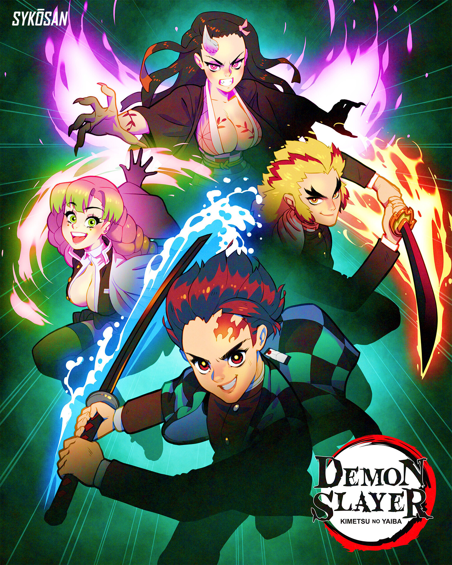 ArtStation - Demon Slayer