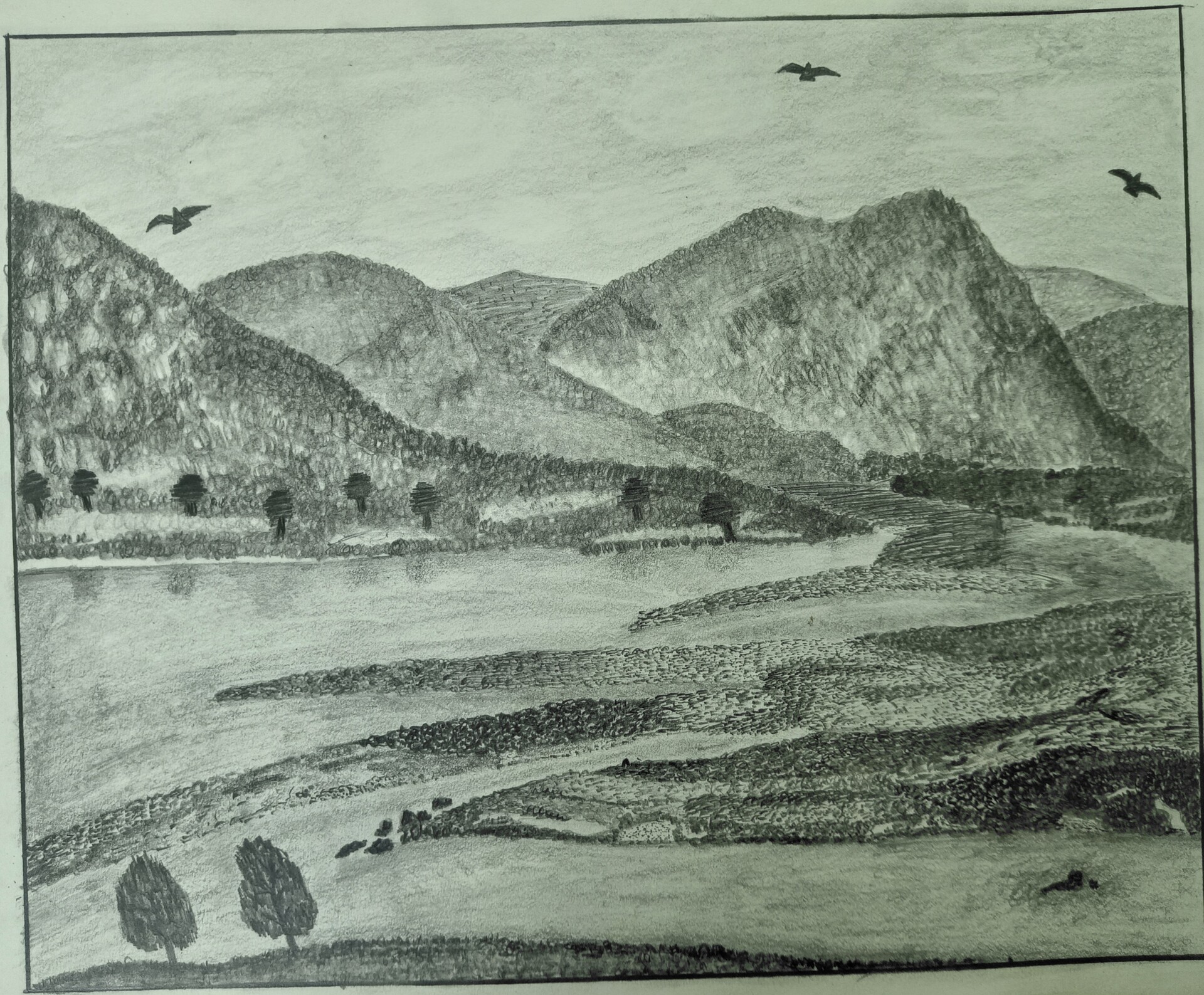 ArtStation - Sketch_Landscape