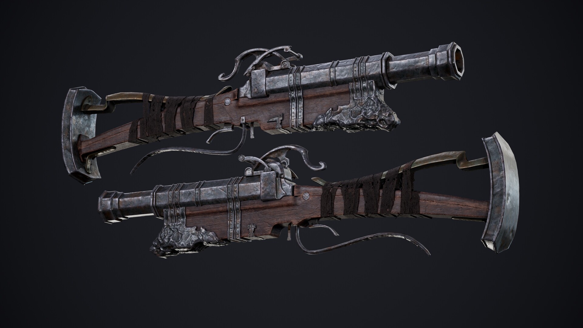 ArtStation - Hunter Blunderbuss Bloodborne