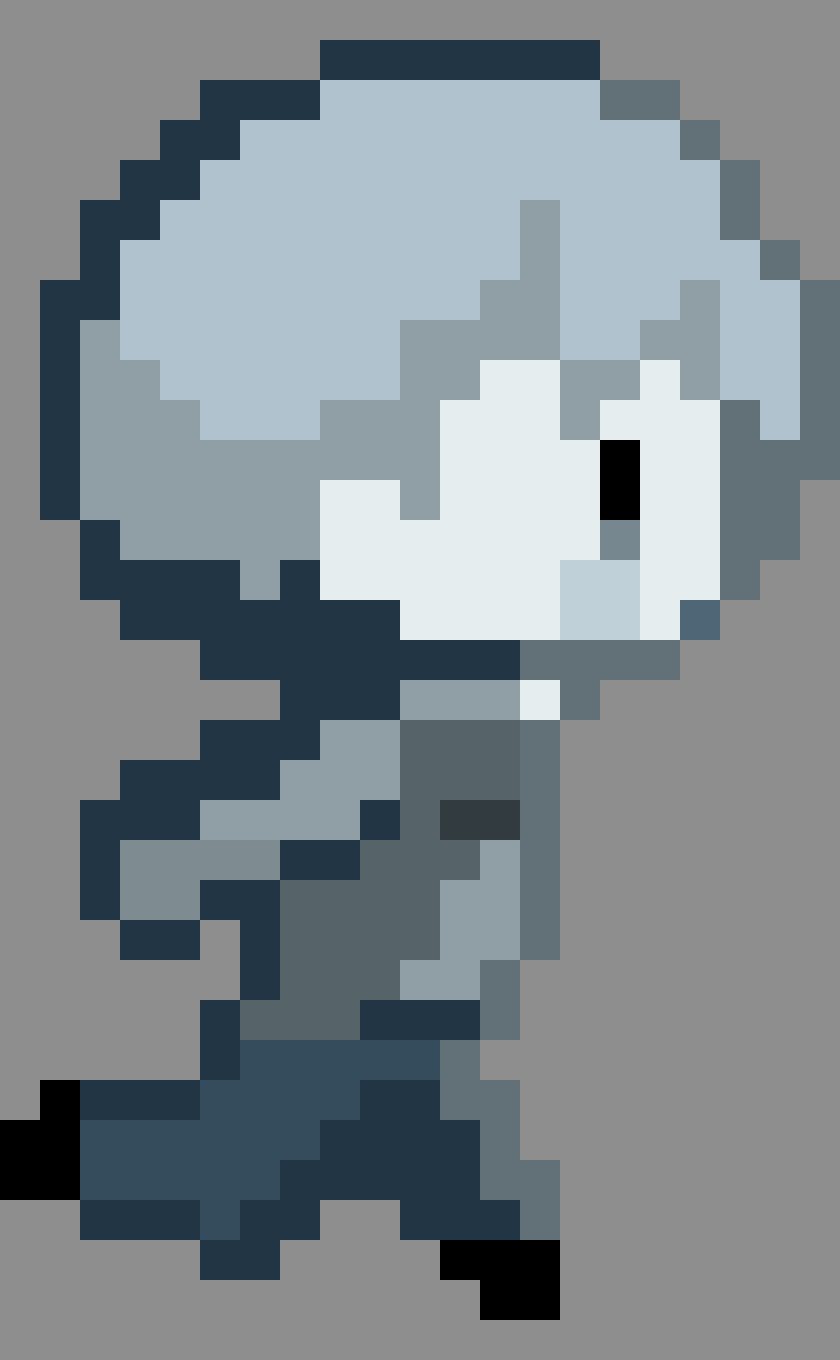 Niko Suryo - Lost The Light Pixel Art