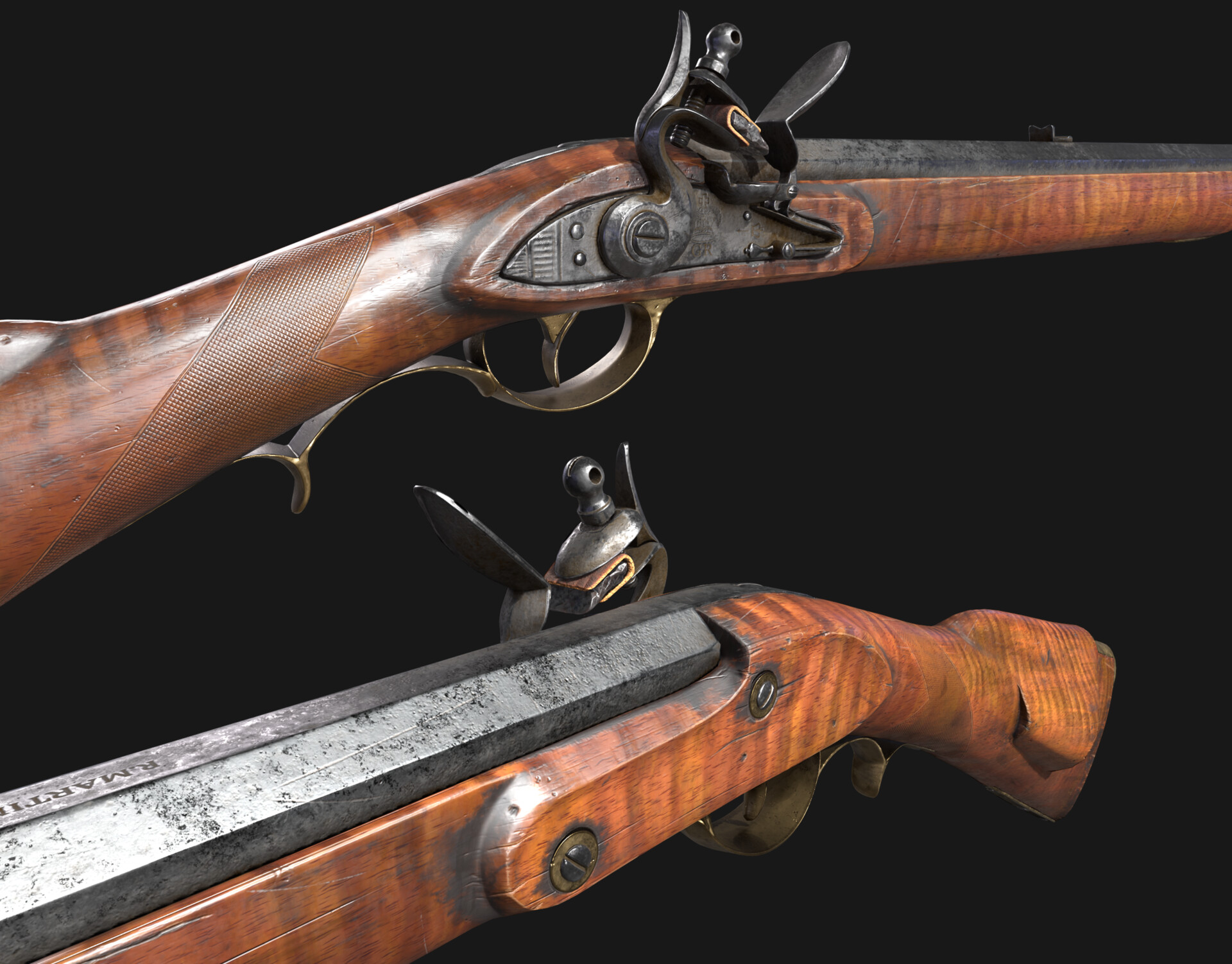 ArtStation - Pennsylvania Rifle