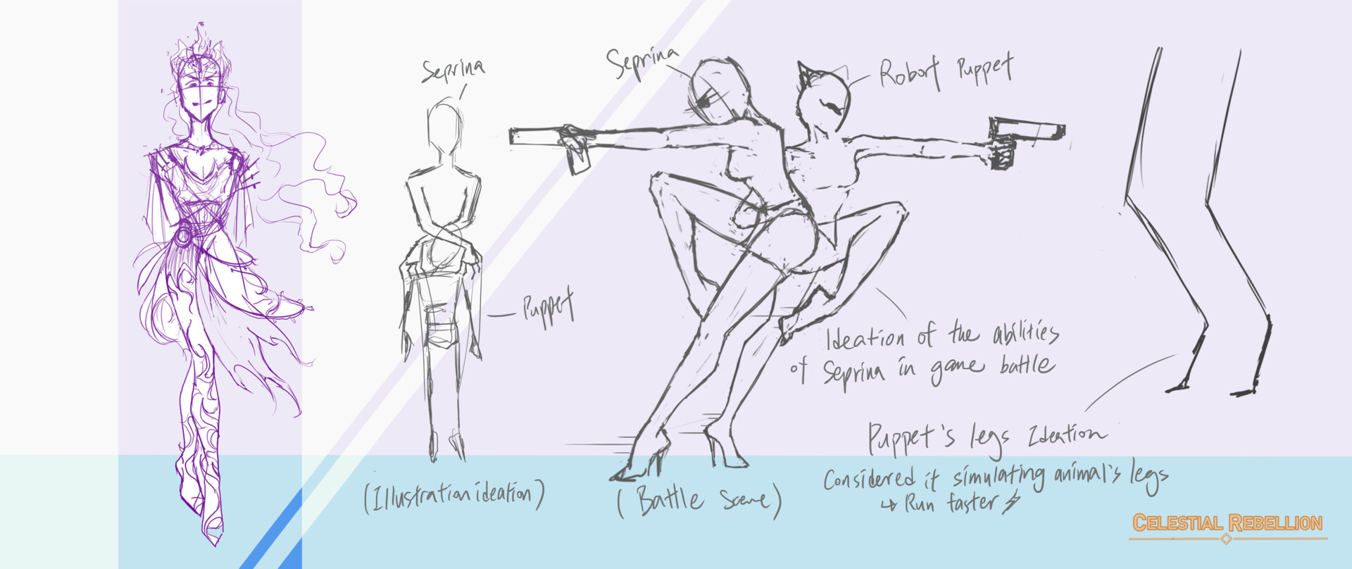 Christy - Celestial Rebellion - Character Concept Art