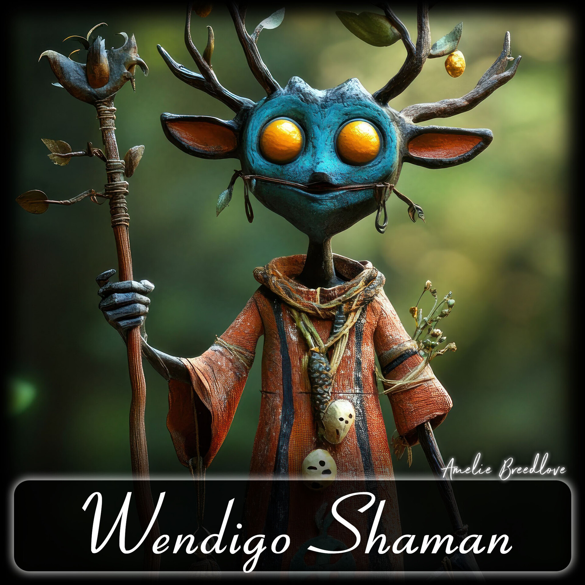 ArtStation - 200 Wendigo Shaman Reference Pack | 4K | v.10