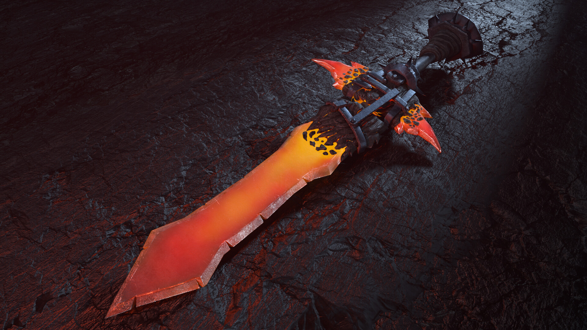 ArtStation - Volcano Sword