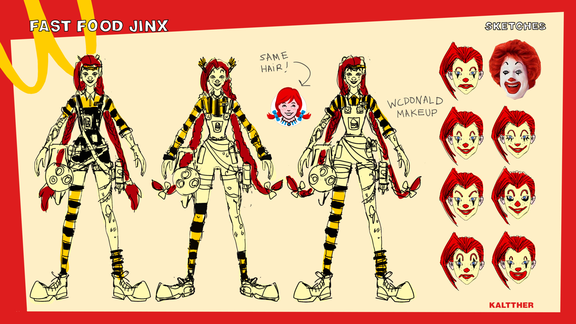 K. Stephanie Throssell - FAST FOOD JINX! - League of Legends Fanart