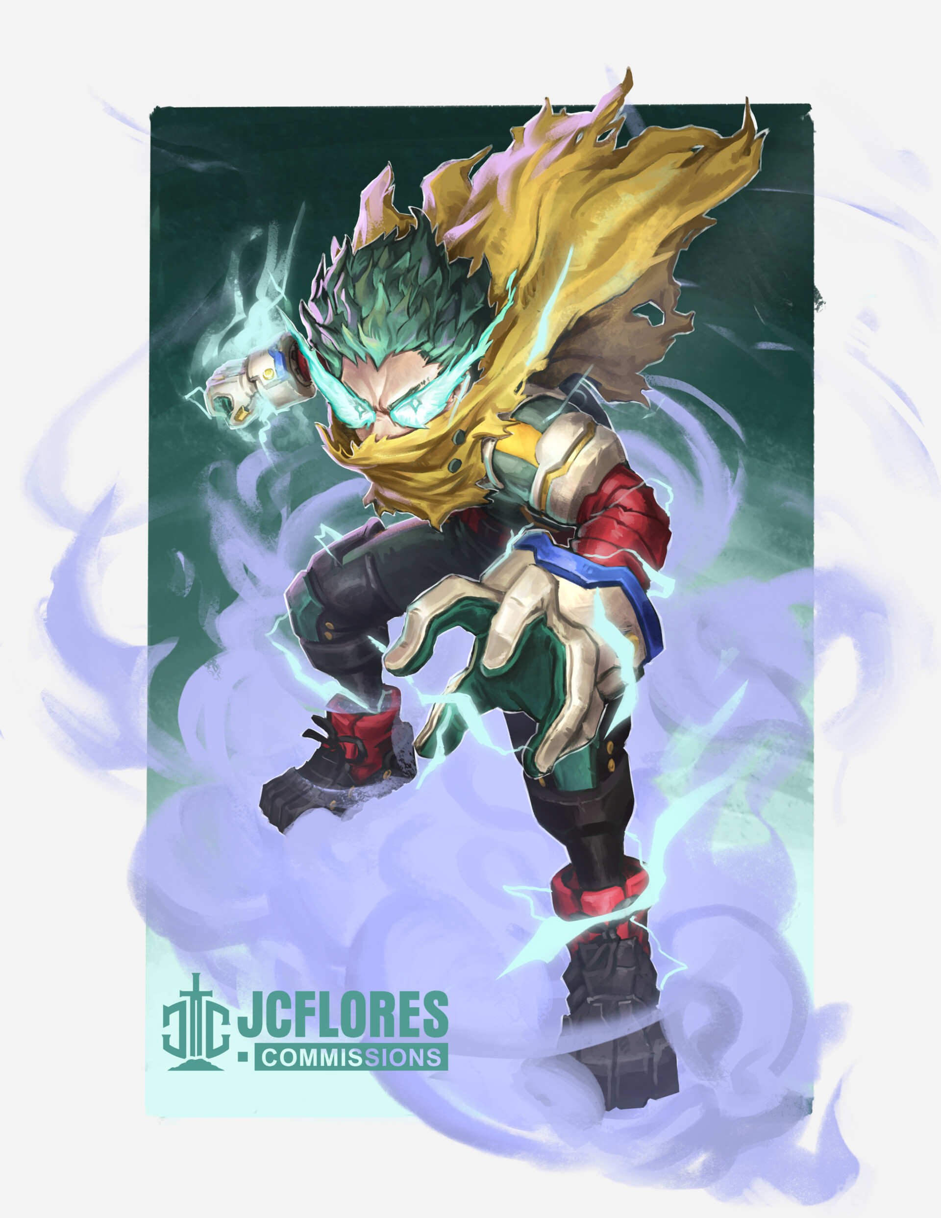 ArtStation - Deku My Hero Academia Fan Art