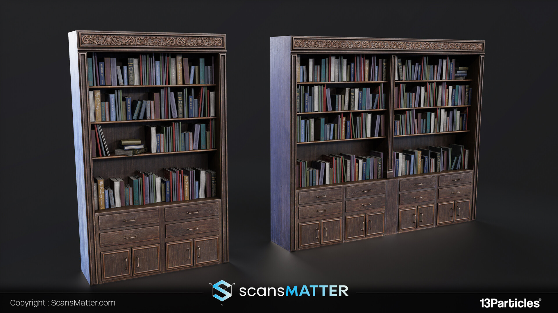 13 Particles Studio - Closet / Book Shelving